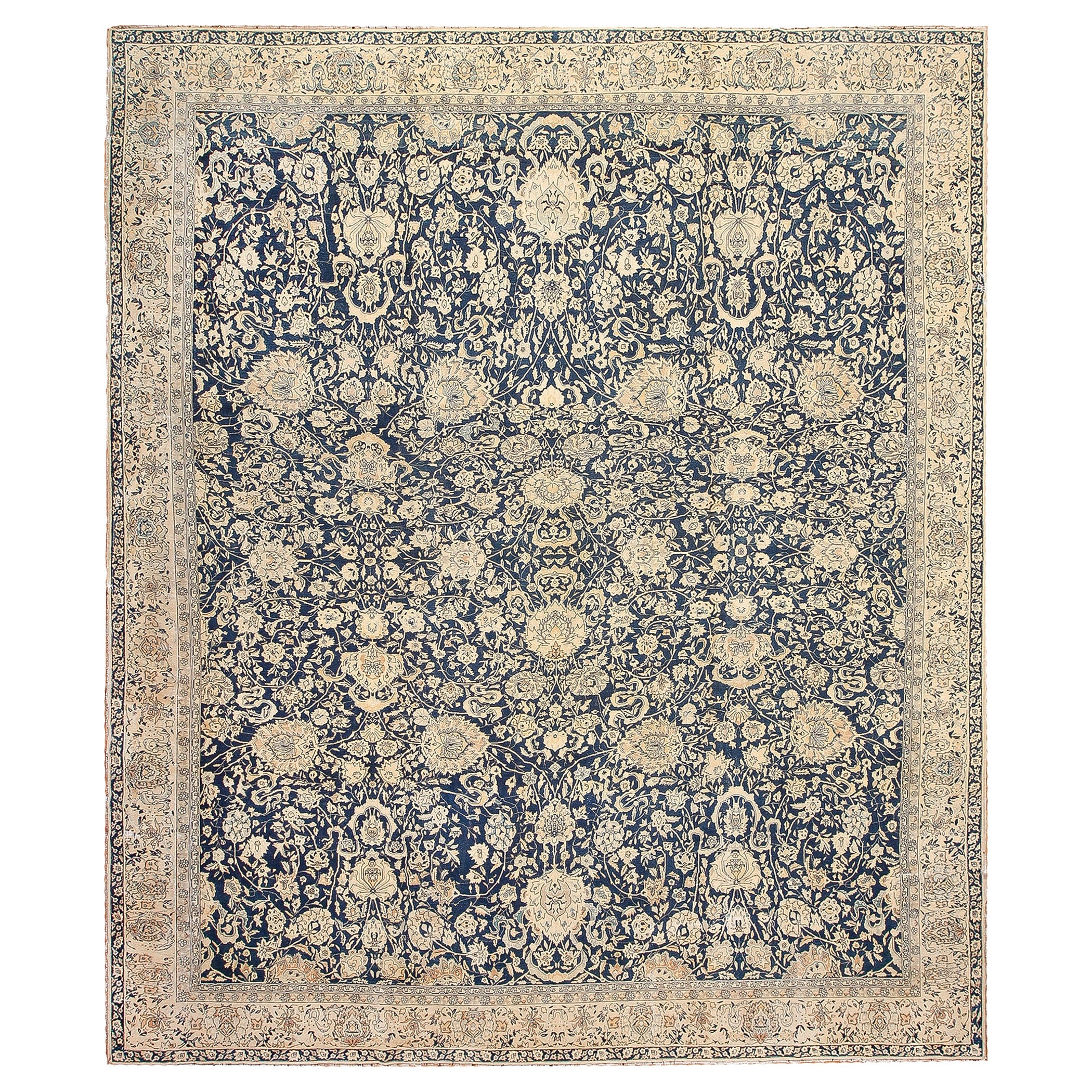 Antique Indian Agra Rug, circa 1890 14'4 x 15'11 For Sale at 1stDibs