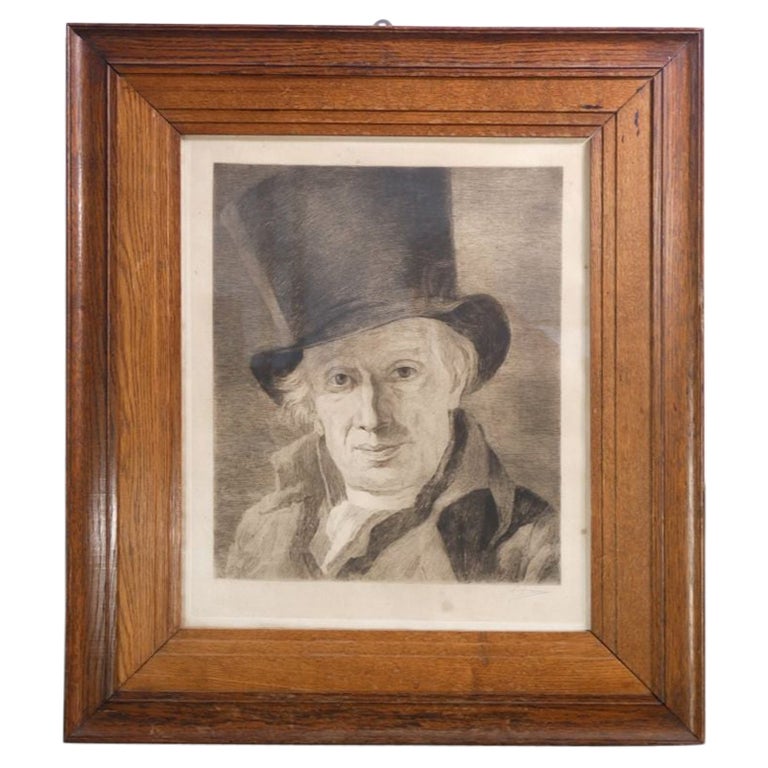 Print, Portrait, Auguste Danse, 19th Century For Sale at 1stDibs
