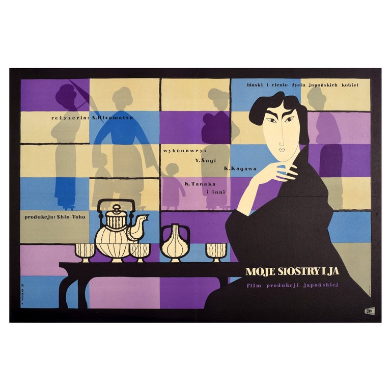Original Vintage Film Poster My Sisters And I - Moje Siostry I Ja Onna ...