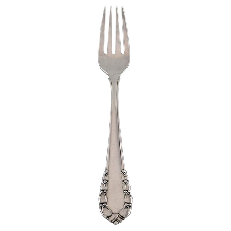 Georg Jensen Lily of the Valley Lunch Fork, Seven Forks Available For ...
