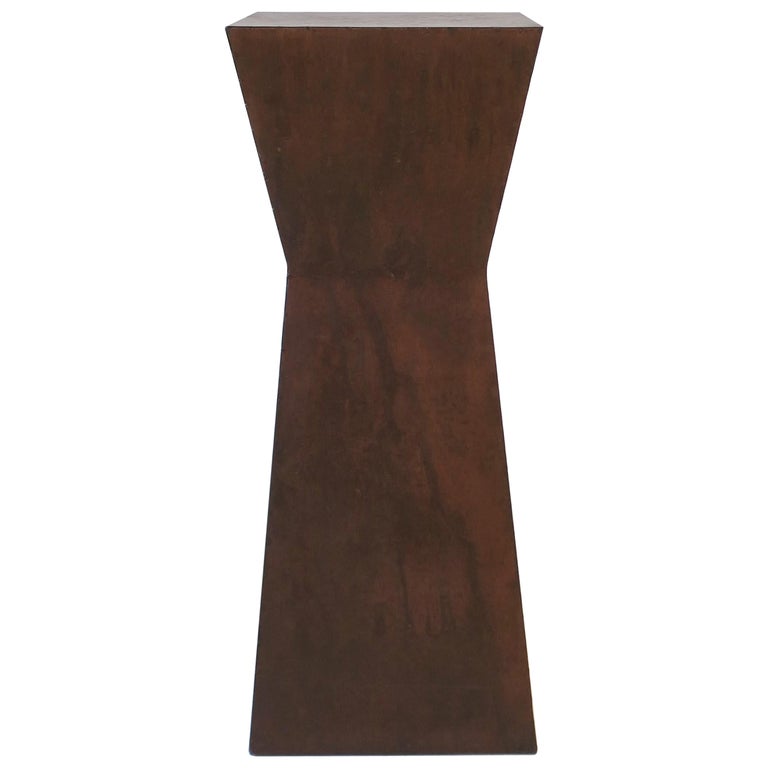 Industrial Metal Column Pedestal Pillar Stand at 1stDibs