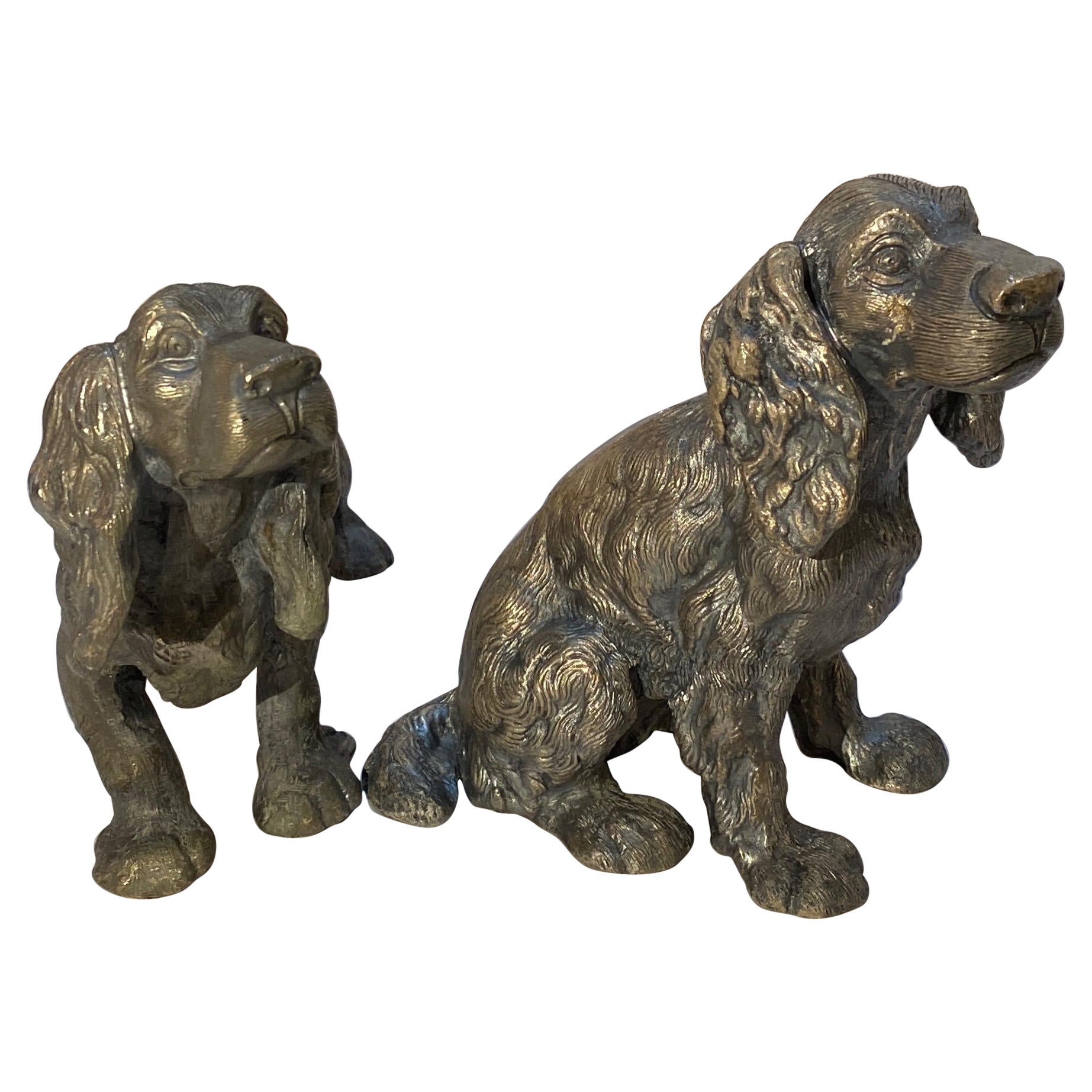 Pair of Belgium Resin Cocker Spaniel Sculptures at 1stDibs | belgian ...
