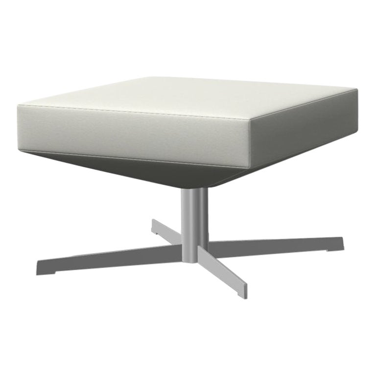 Moooi Jackson Footstool in Divina 3, 106 Upholstery with Steel Frame ...