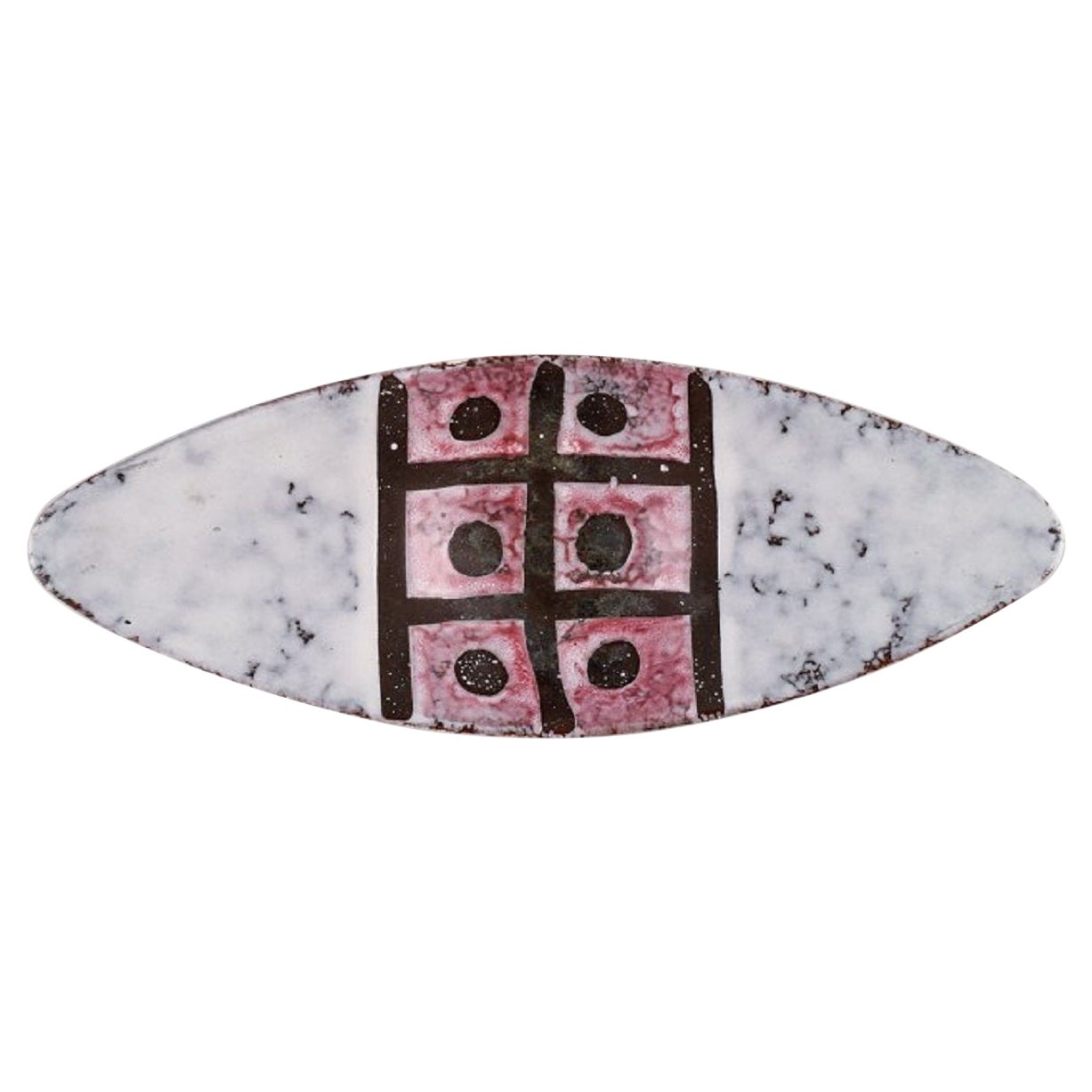 European Studio Ceramicist, Bowl in Glazed Ceramics, Late 20th Century ...