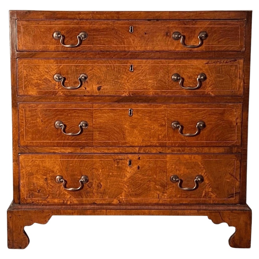 Exceptional Pair George II Carved Walnut Library Armchairs For Sale at ...