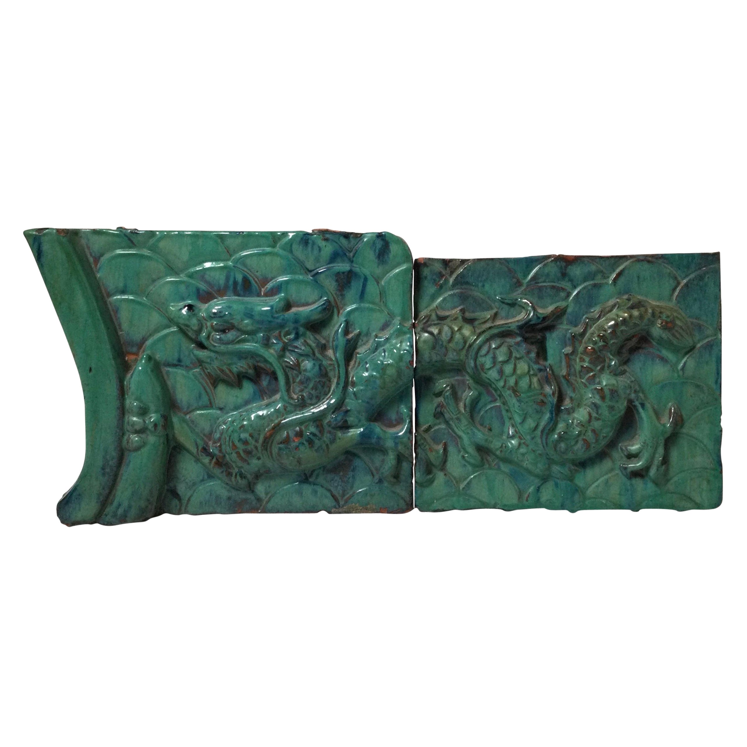 19th Century Japanese Earthenware Foo Dog Lion Dragon For Sale at ...