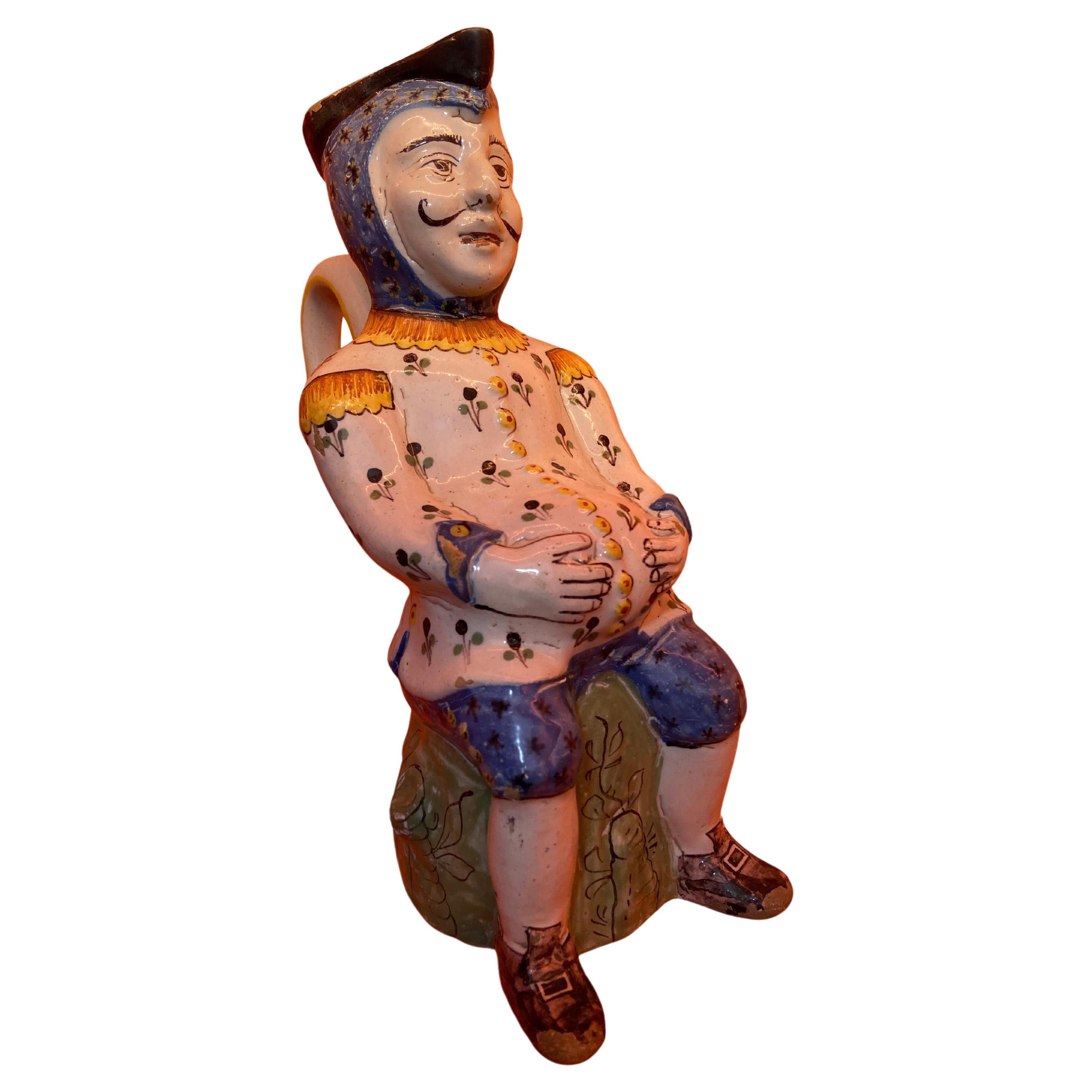 Faience Blue and White Water Cistern, Rouen or Lille, French Work, 18th ...