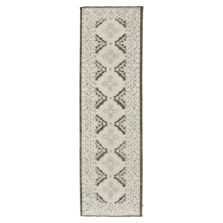 Mehraban Vintage Style Arts and Crafts Revival Runner For Sale at 1stDibs