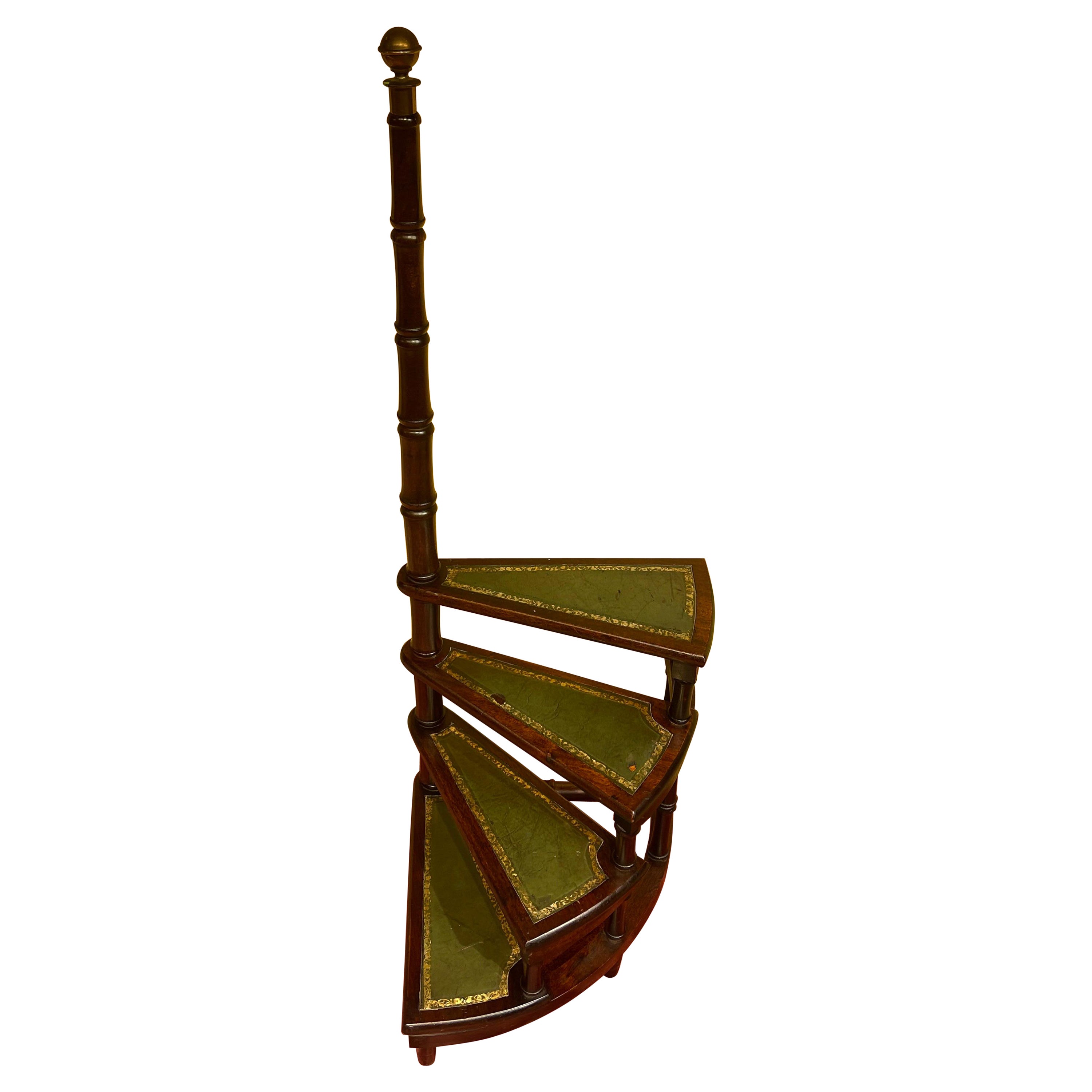 Edwardian Metamorphic Library Chair or Library Steps at 1stDibs