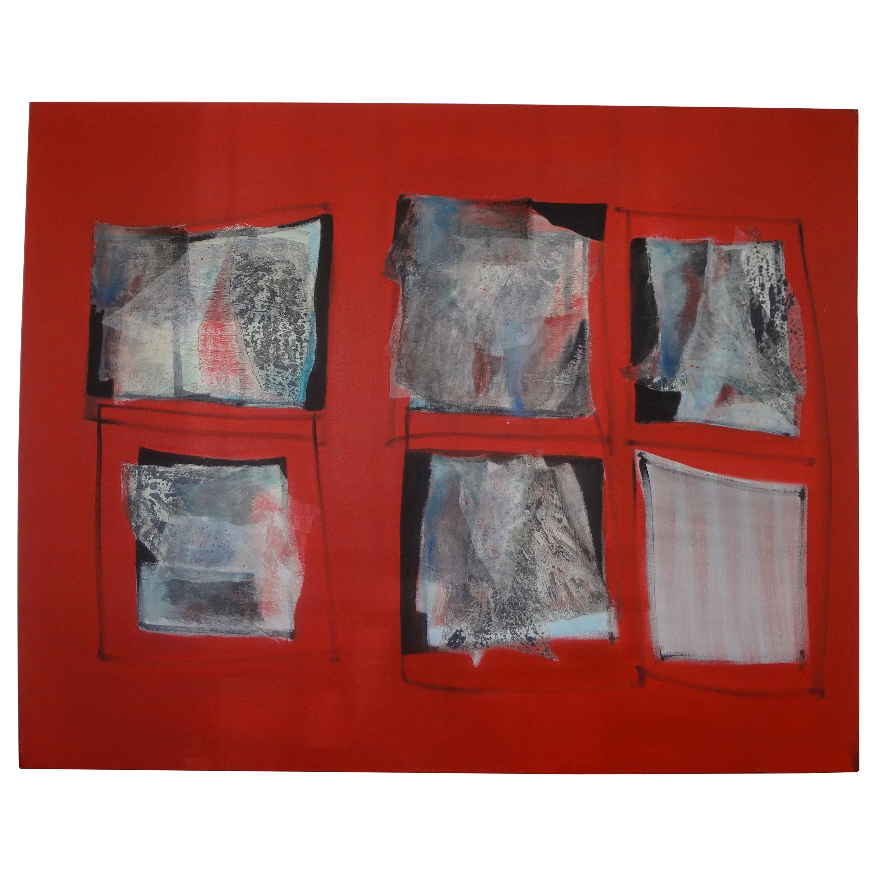 Original Oil on Canvas by Roberto Noboa, Lo de Siempre, 1994 For Sale ...