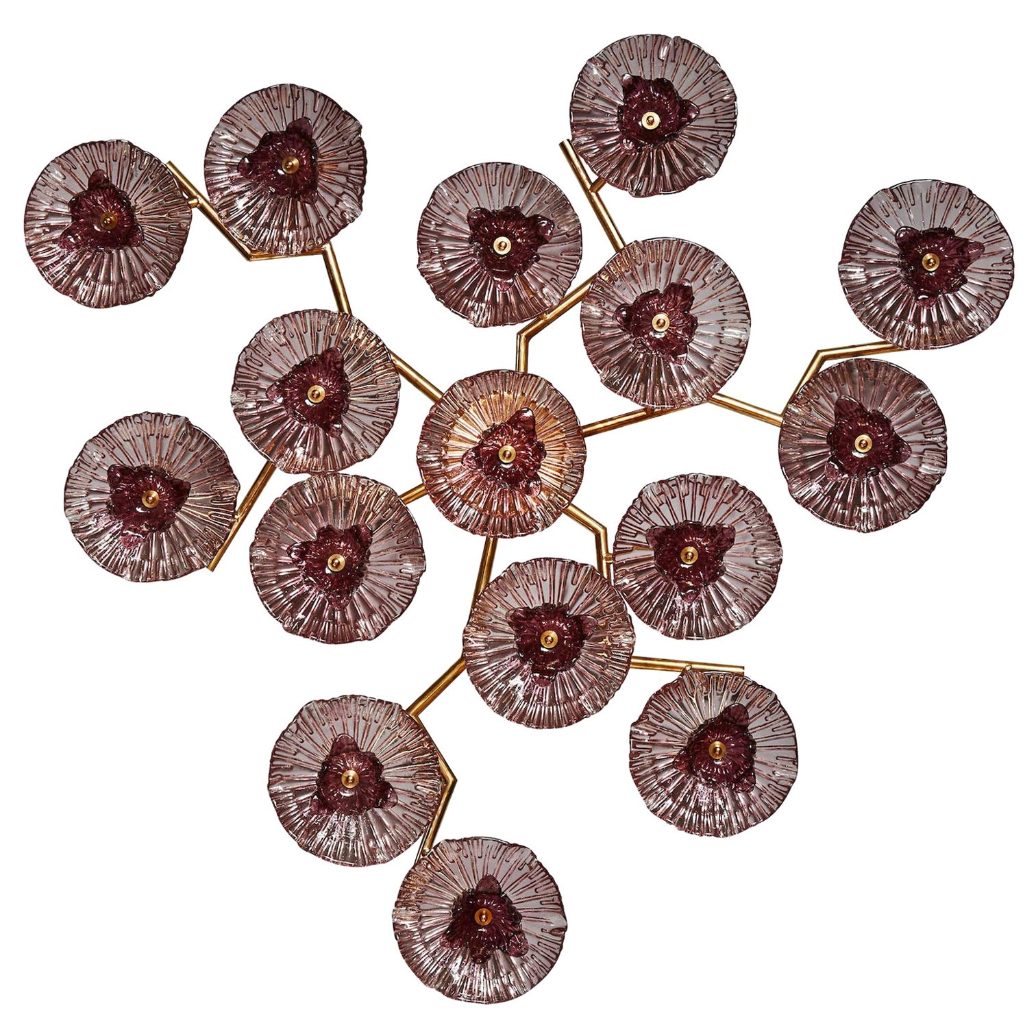 Beluga Chandelier in Roc Crystal by Studio Glustin For Sale at 1stDibs