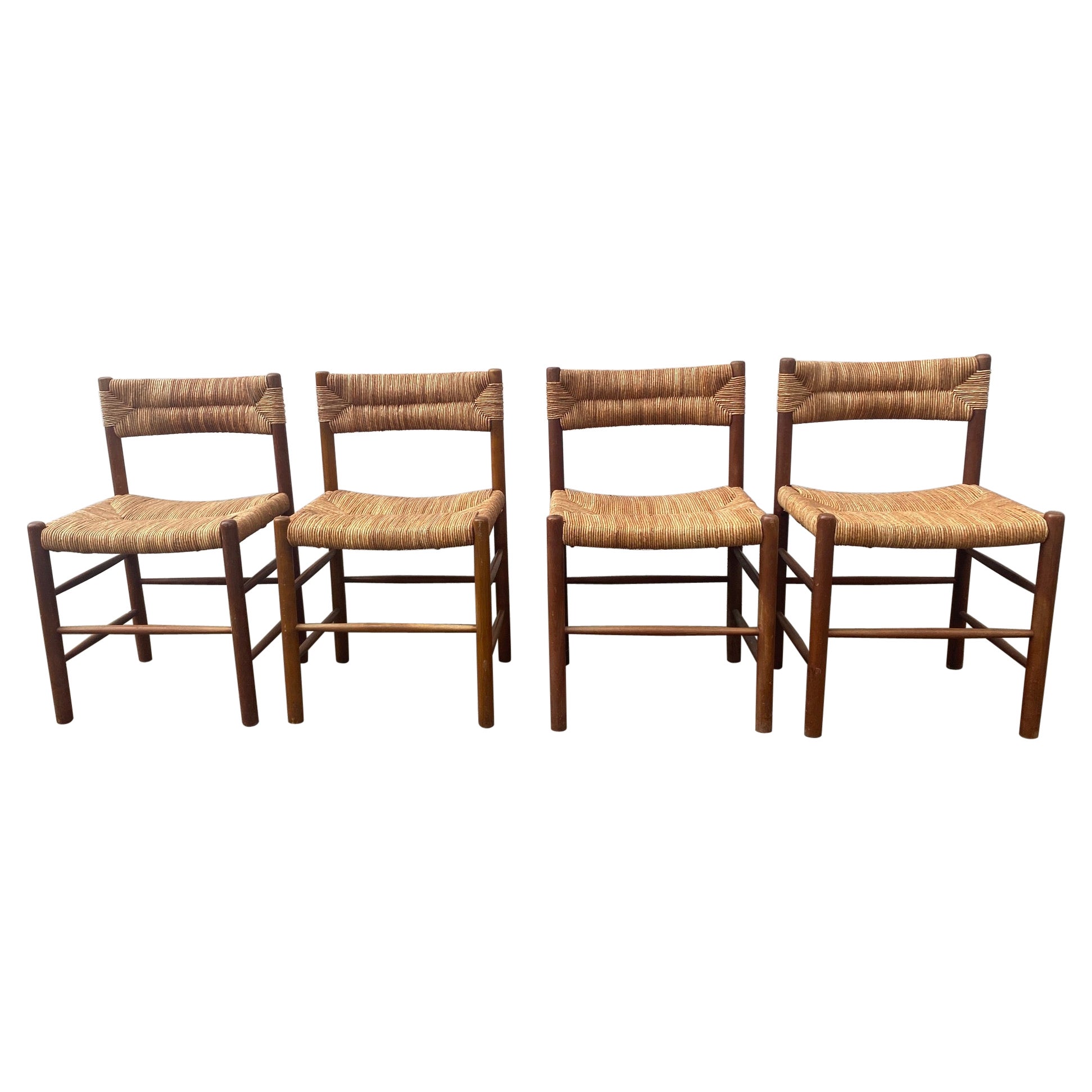 Dining Room Furniture Home & Living Set of 4 Charlotte Perriand Sentou ...