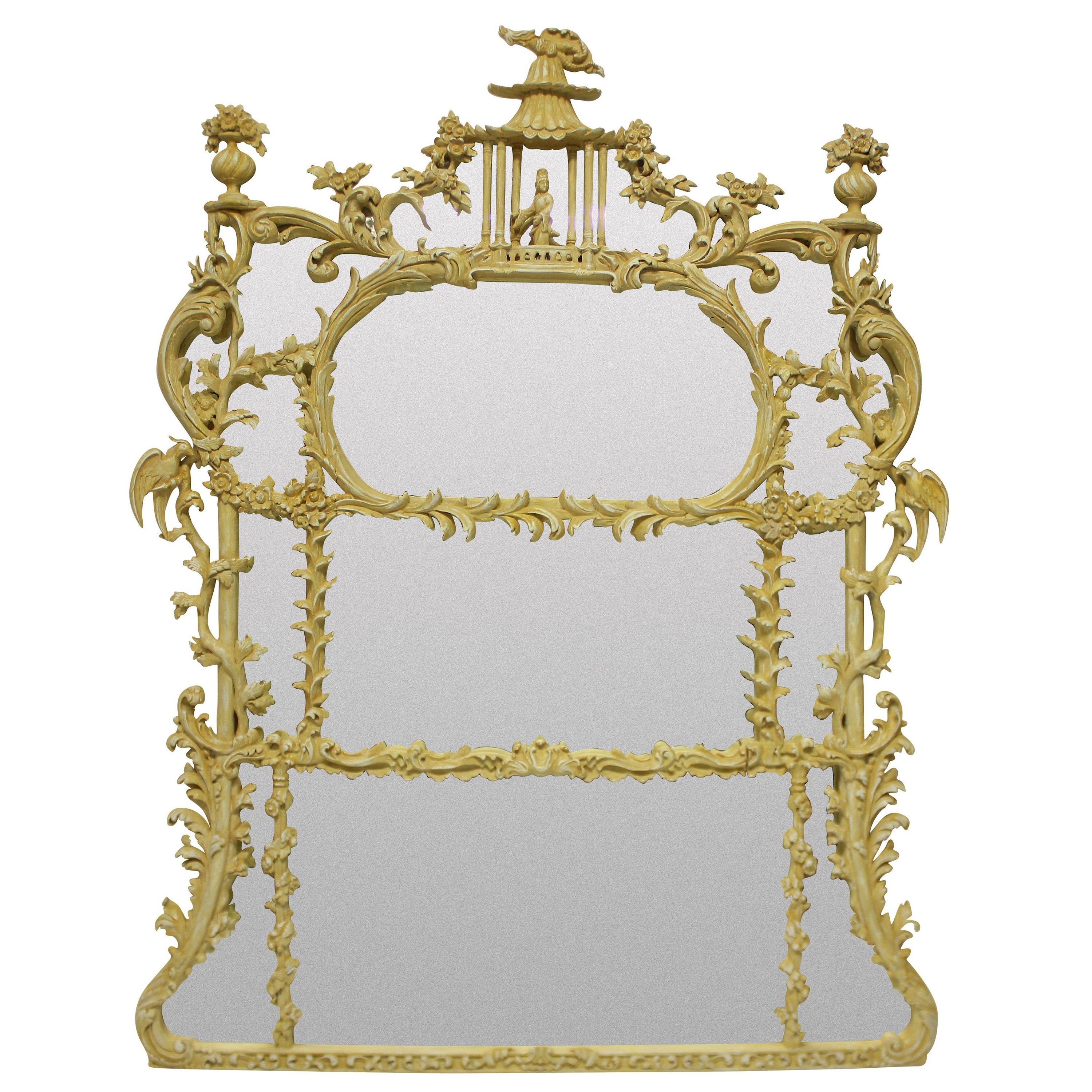 Chinese Chippendale Mirror at 1stDibs