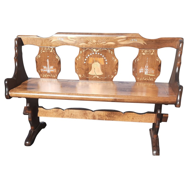 Standard Chair Of Gardner U.S. Bi-Centennial Limited Edition Bench 1776 ...