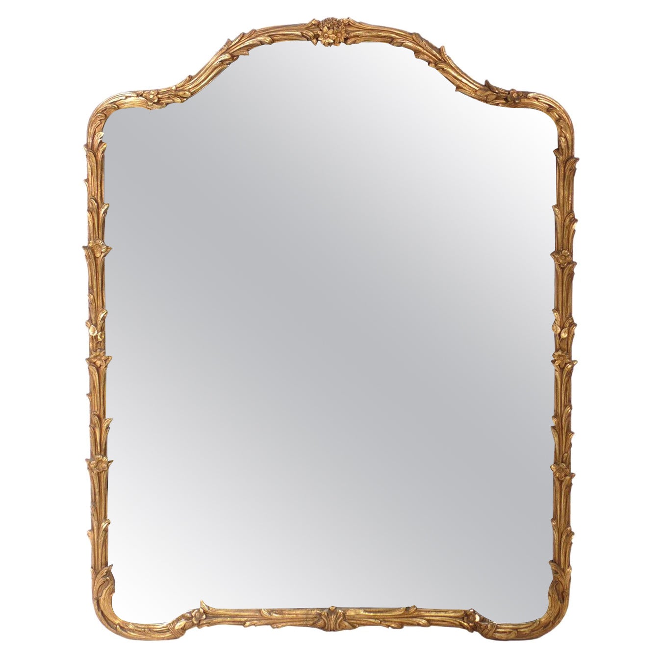 Rustic Curled Birch Bark Mirror For Sale at 1stDibs