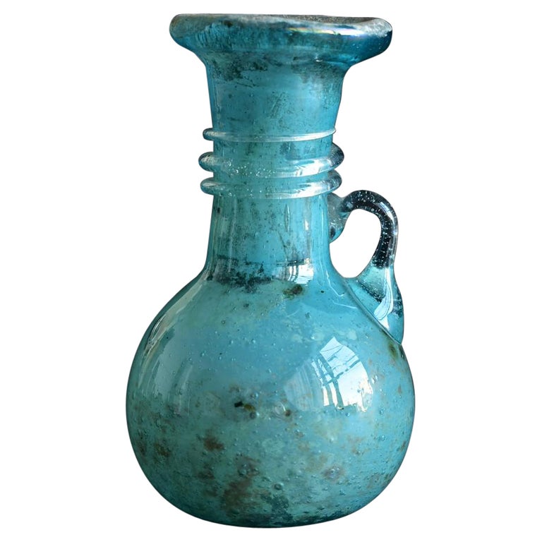 Small Antique Glass Container Made in the Eastern Mediterranean Around ...