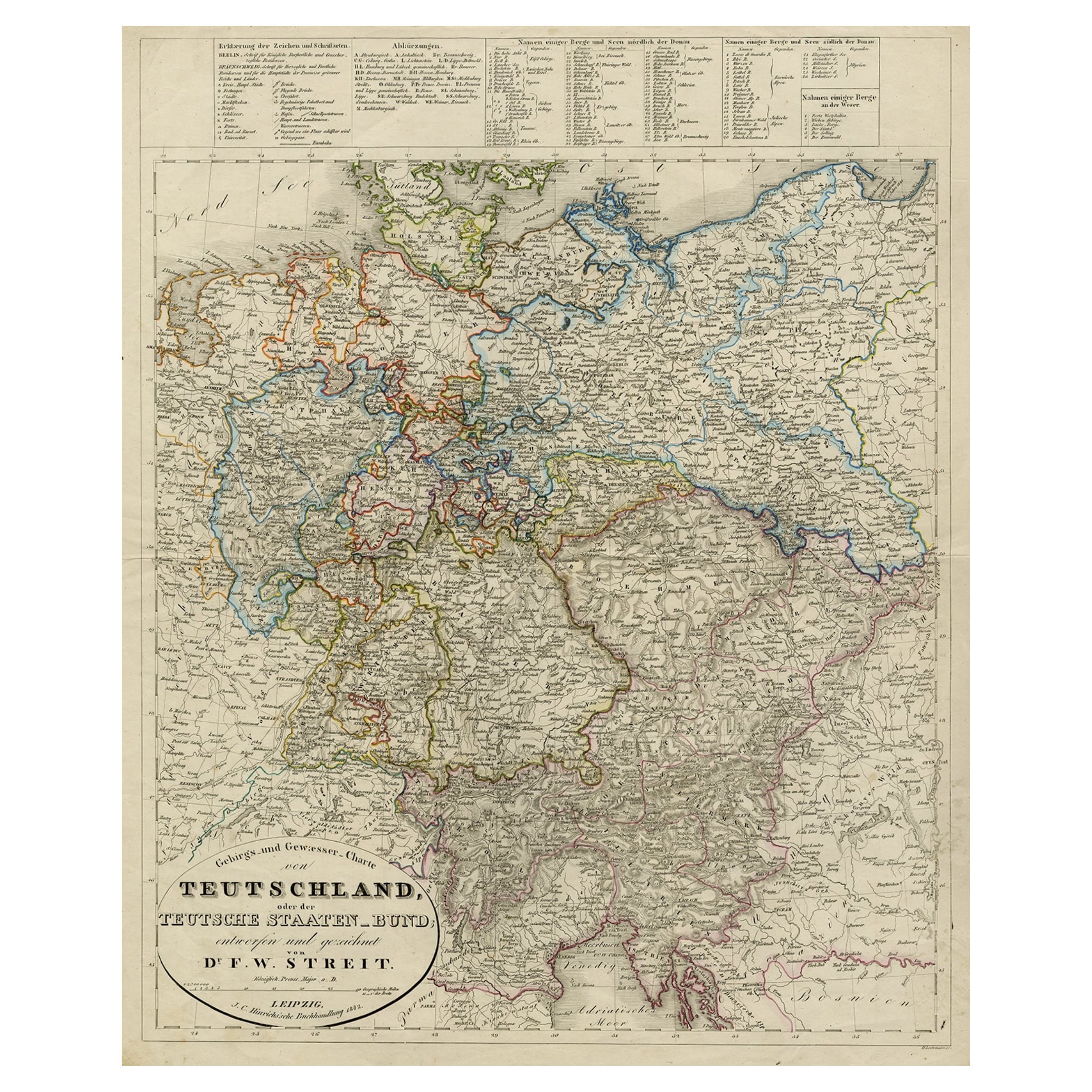 Star Chart from the Early Seventeenth Century by German Astronomer ...