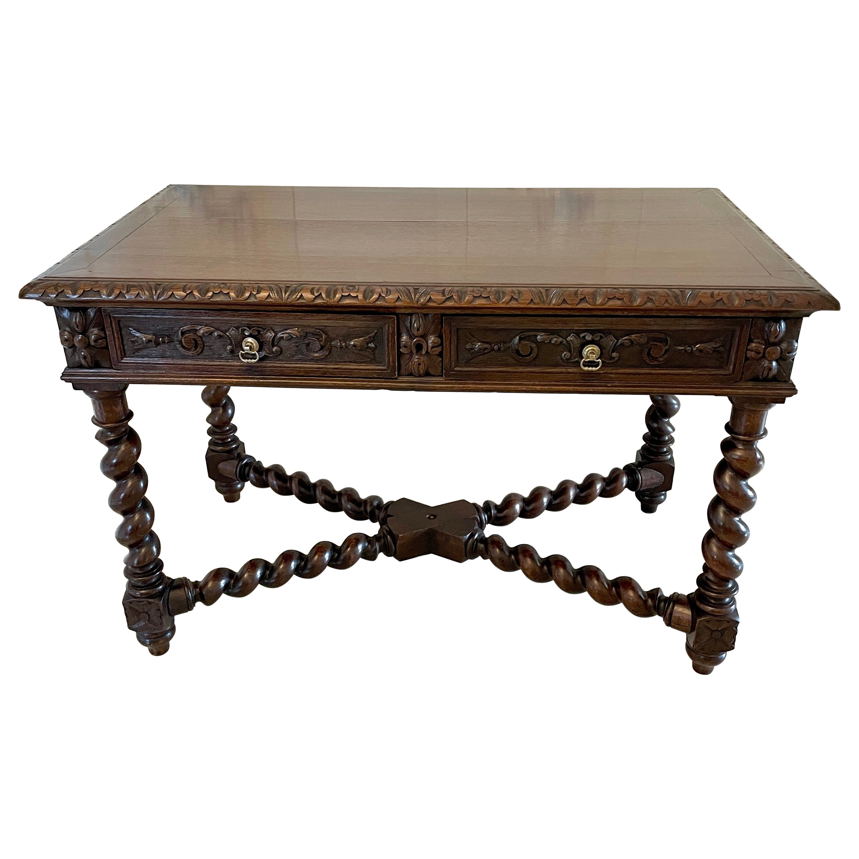 British Colonial Victorian Carved and Painted Centre Table, circa 1870s ...