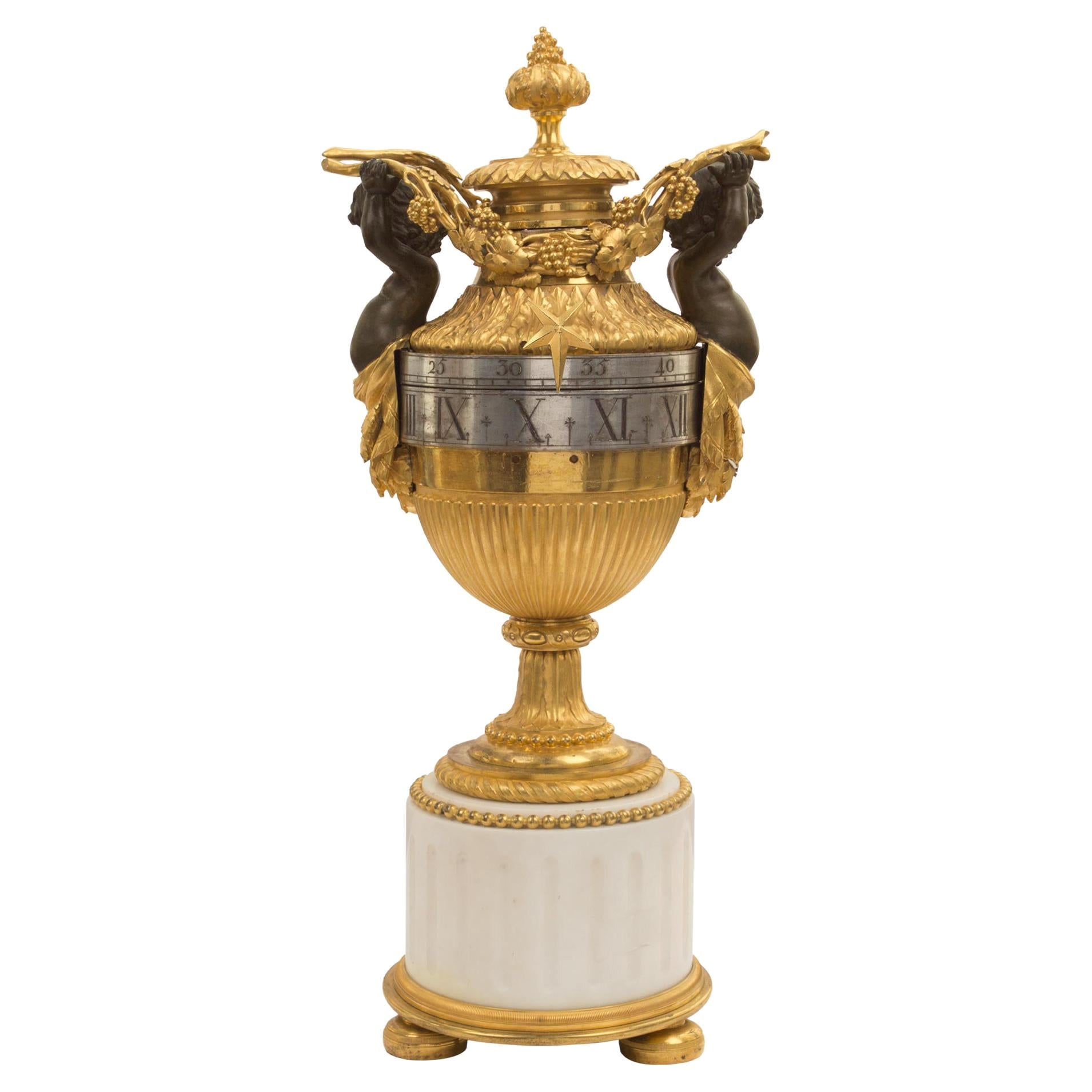 French 19th Century Louis XVI St. Annular Signed Clock For Sale at ...