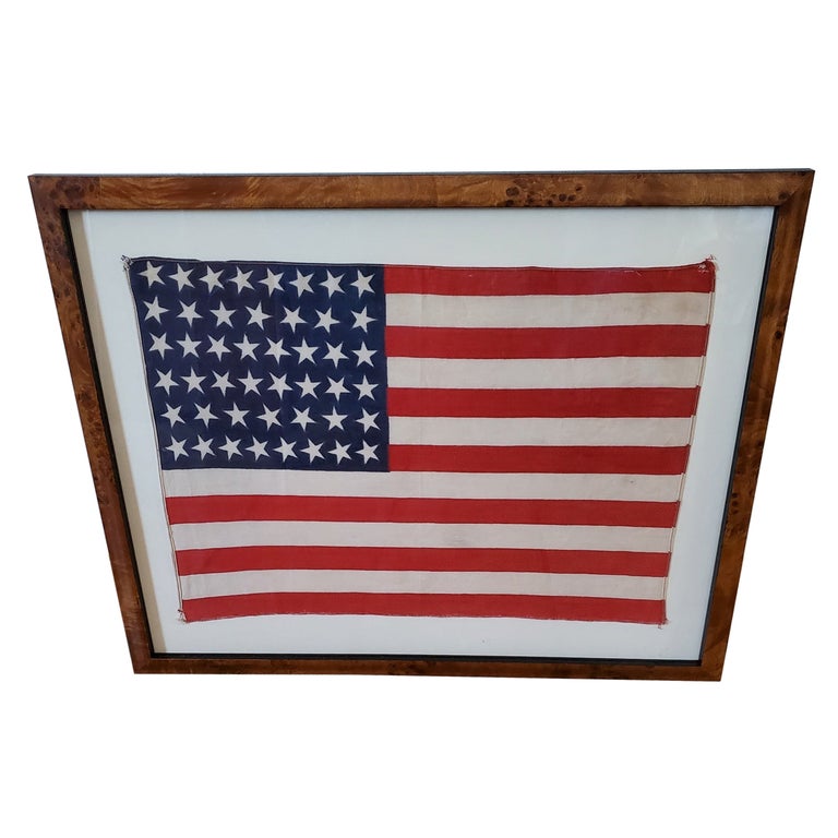 American 46 Star Linen Flag, circa 1908 at 1stDibs | 46 star flag, 46 ...