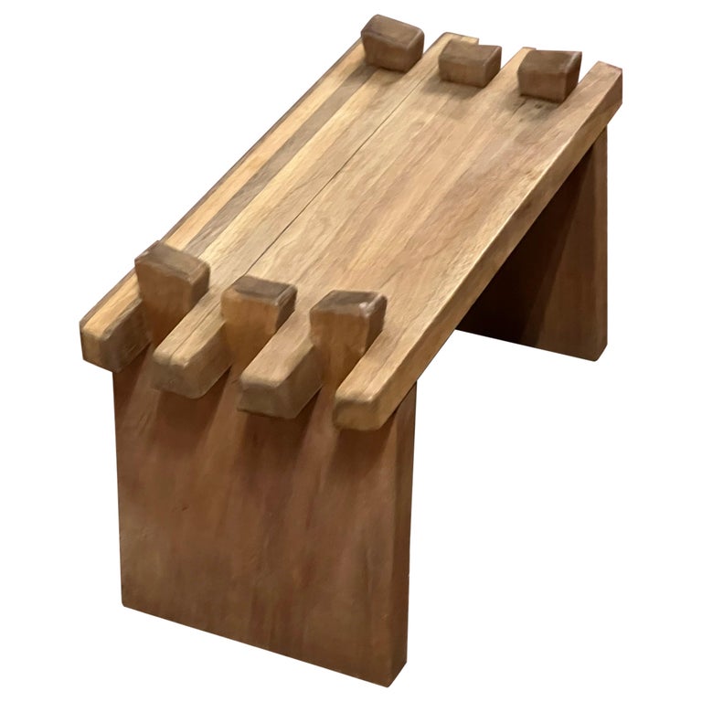 Brutalist Bench at 1stDibs