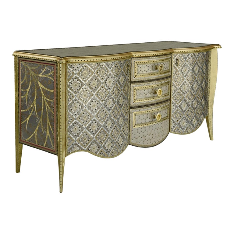 Handmade Stunning Unique Luxury Artist Buffet For Sale at 1stDibs