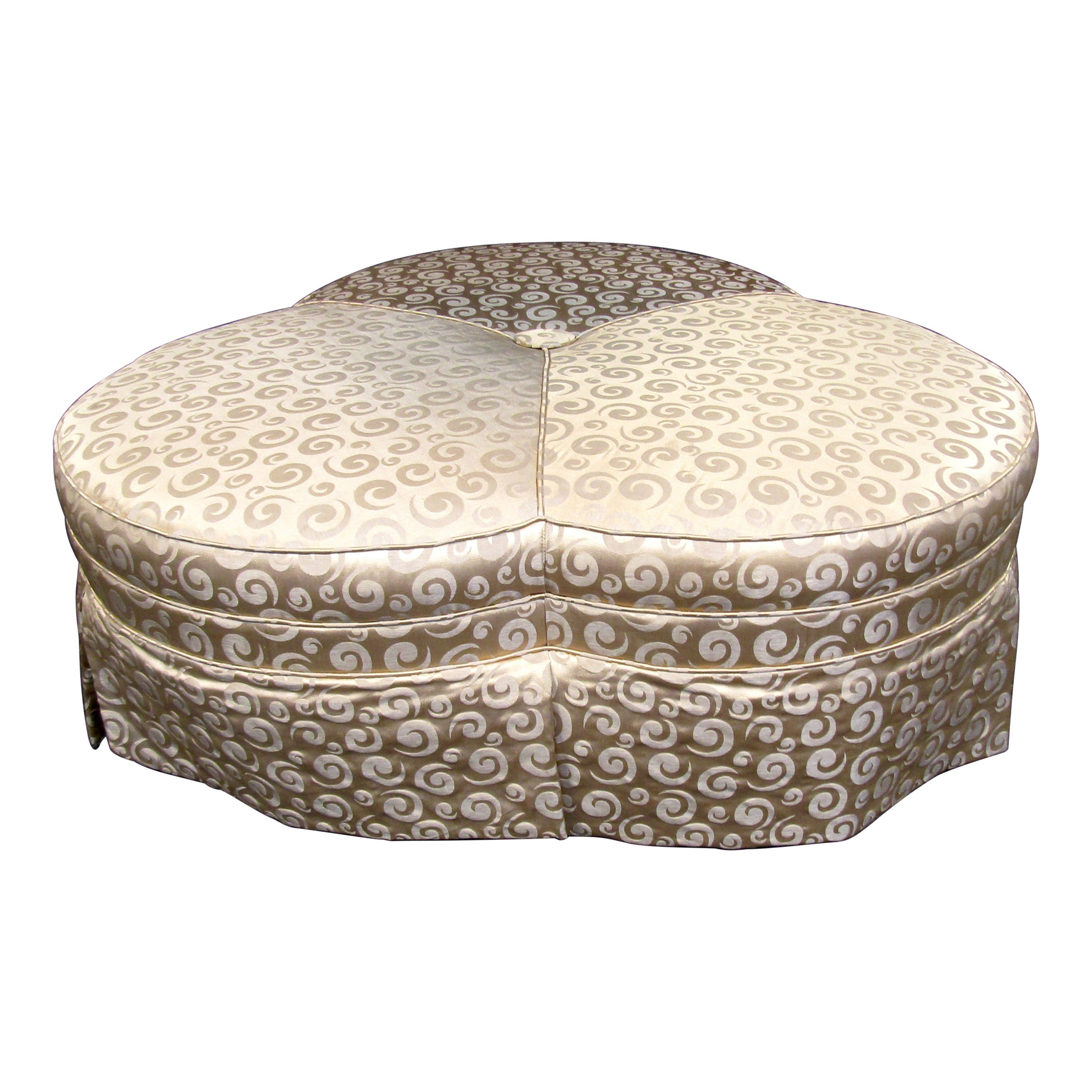 Mira Nakashima Oversized "Gabellini" Ottomans at 1stDibs