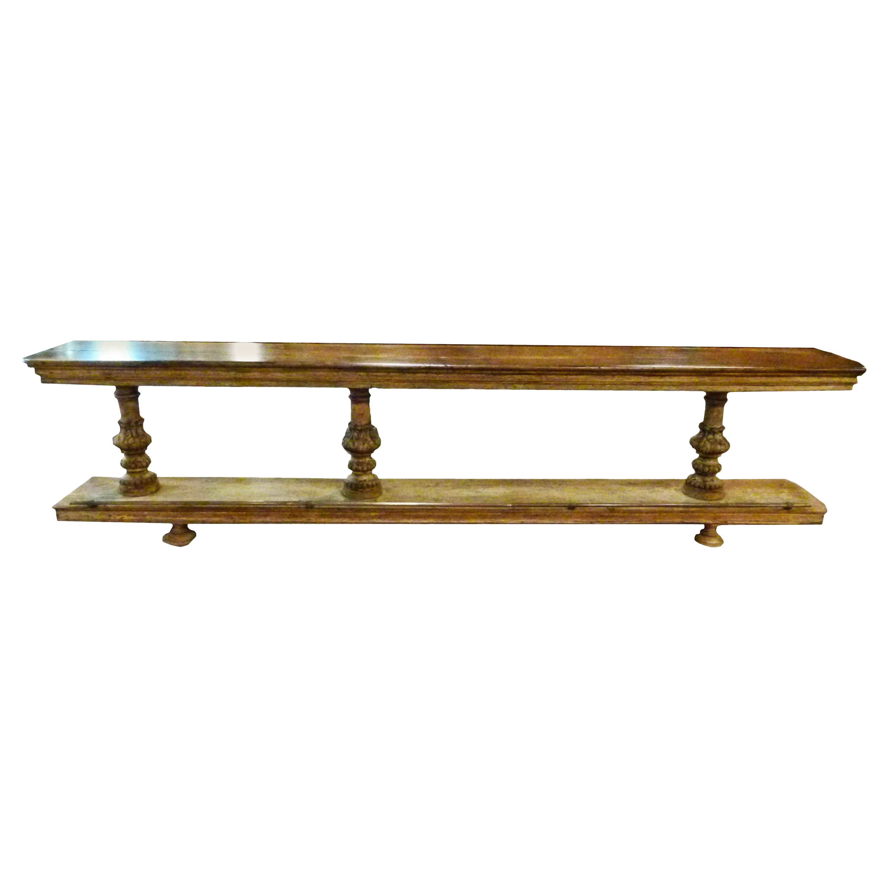 Antique store counter with original top and finish at 1stDibs