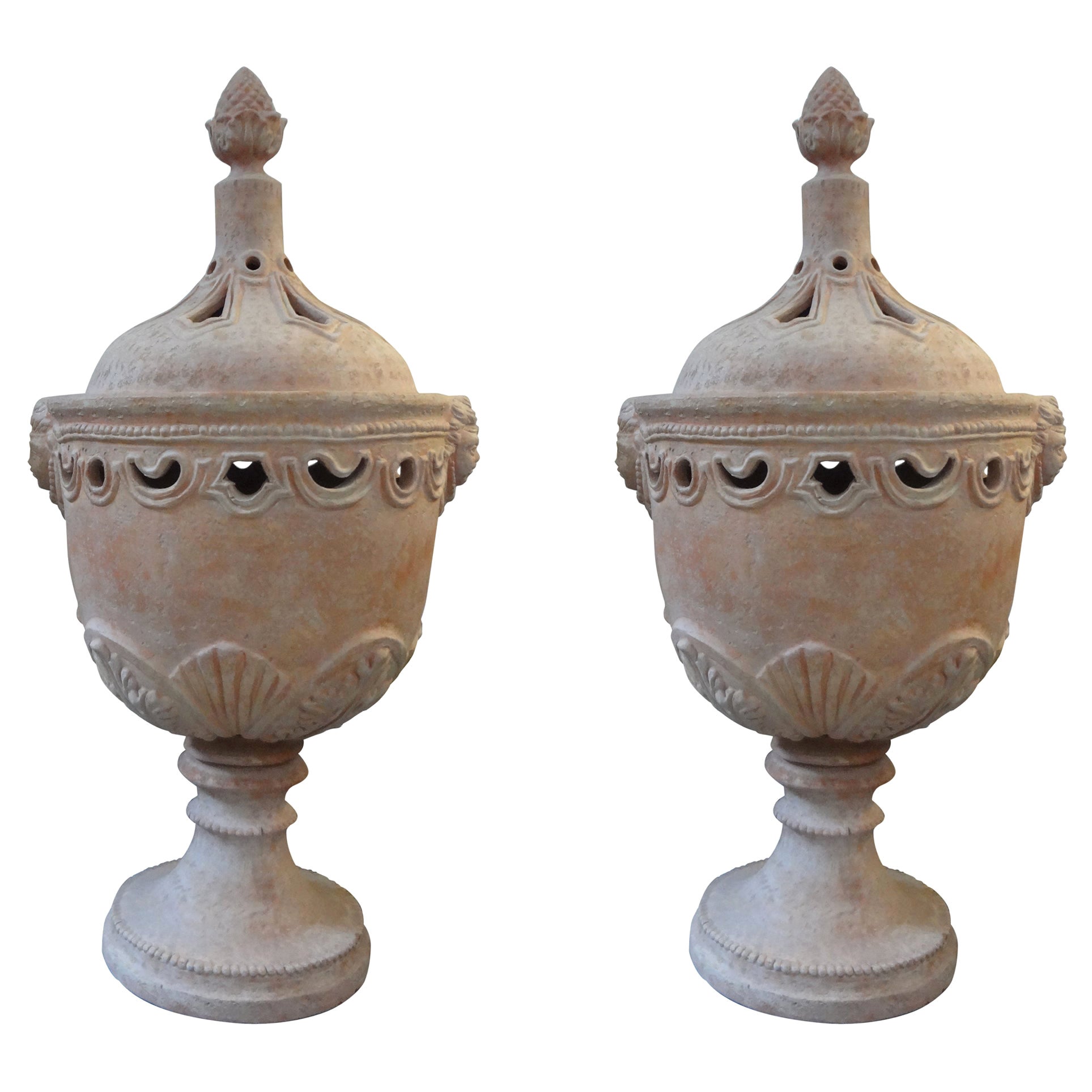 Antique Roman Neoclassical Period Italian Marble and Ormolu Mounted Urn ...
