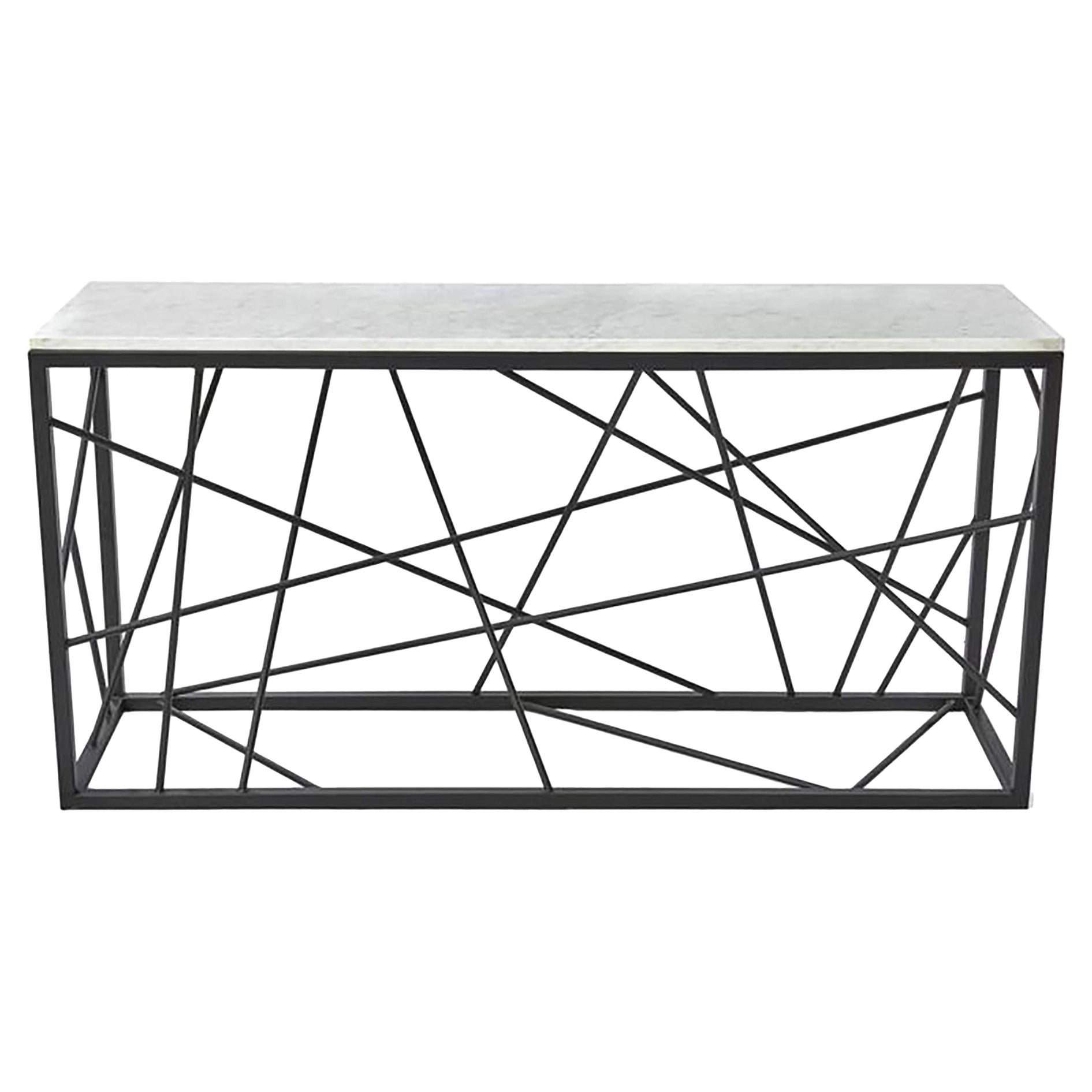 Hilicus Black Console by Patrick Cain Designs at 1stDibs