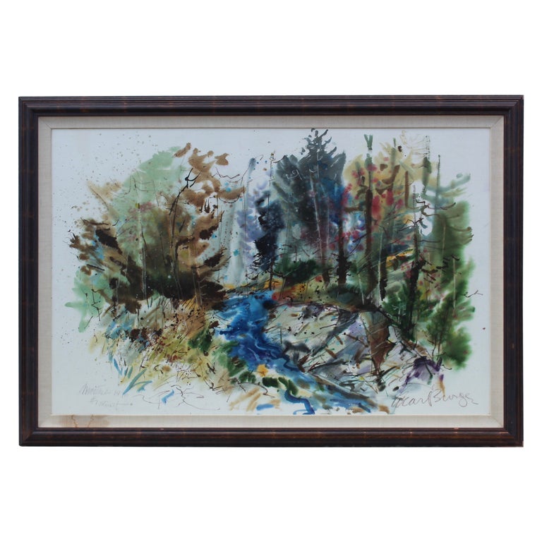 W. Carl Burger Painting For Sale at 1stDibs