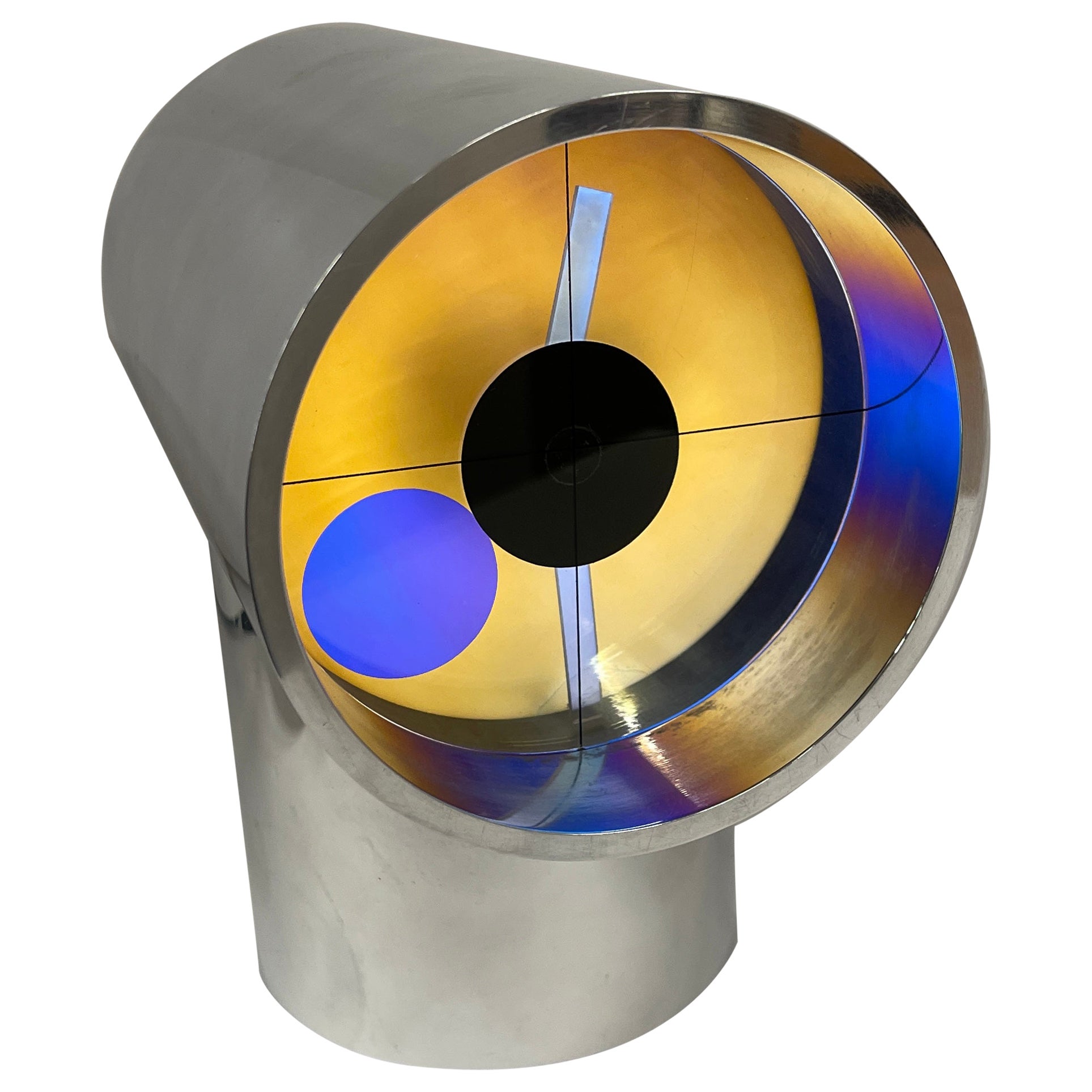 Iconic Aurora Clock by Kirsch Hamilton with Original Box at 1stDibs