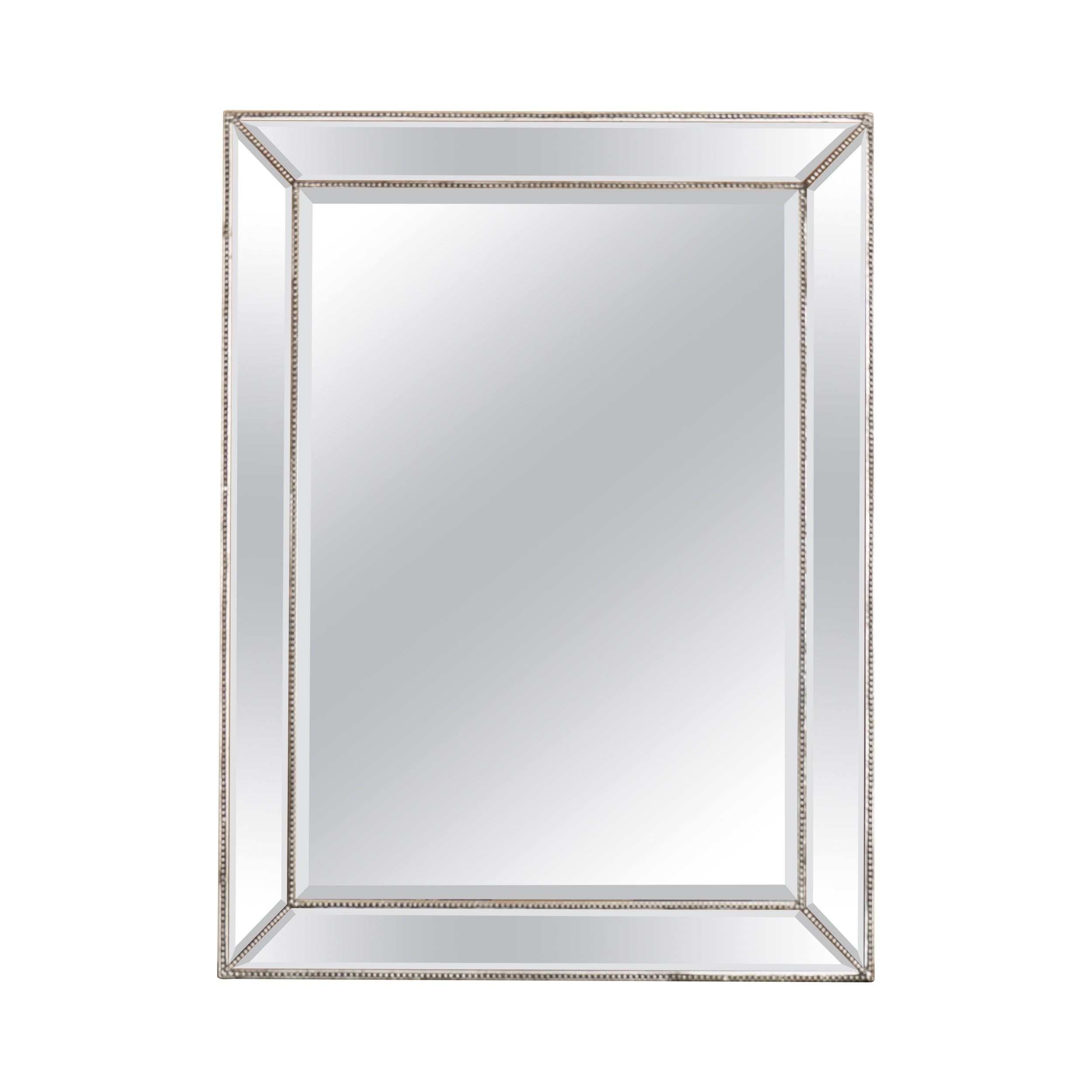 Large Antique Decorative Wall Mirror Mother of Pearl Inlay, circa 1910 ...