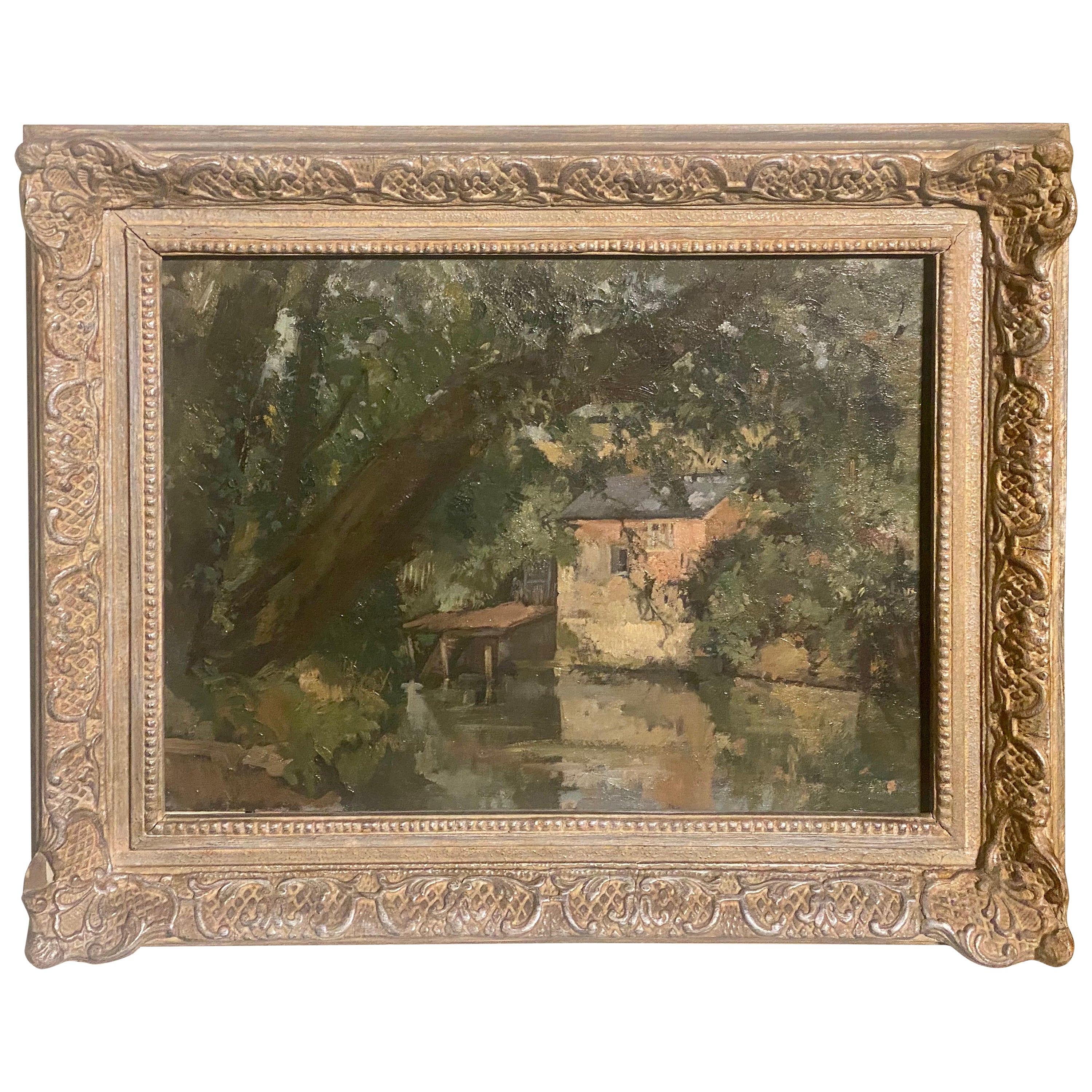 Peter Tunney Oil on Board, "Don't Read This" at 1stDibs