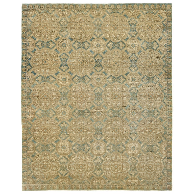 Mehraban Vintage Style Transitional Design Rug D5210 Rapture For Sale ...