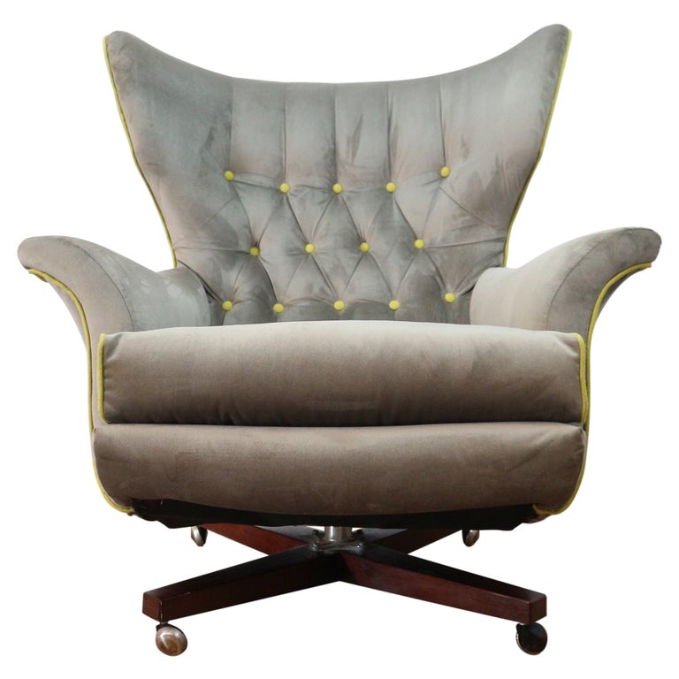 Mid-Century Modern Vintage G-Plan 6250 Lounge Blofeld Swivel Chair For ...