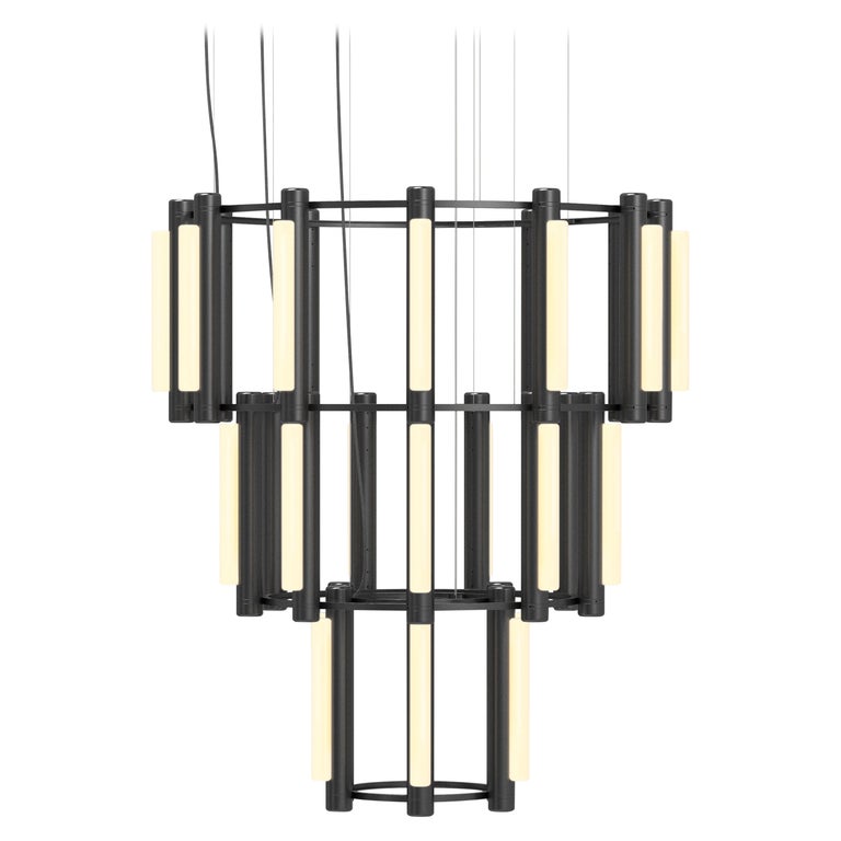 'Pipeline Chandelier 10 - Pendant' by Caine Heintzman for Andlight ...