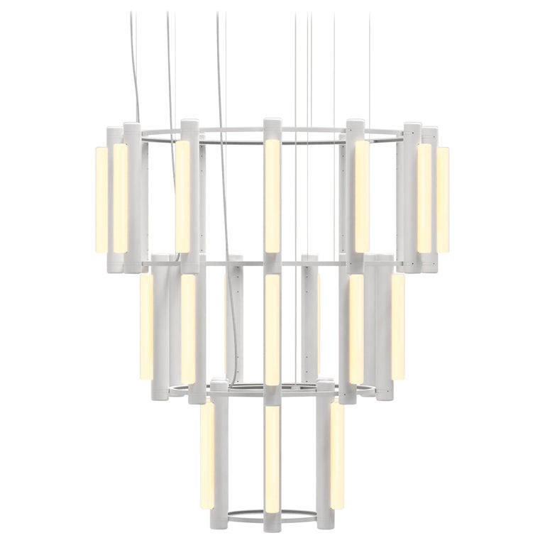 'Pipeline Chandelier 10 - Pendant' by Caine Heintzman for Andlight ...