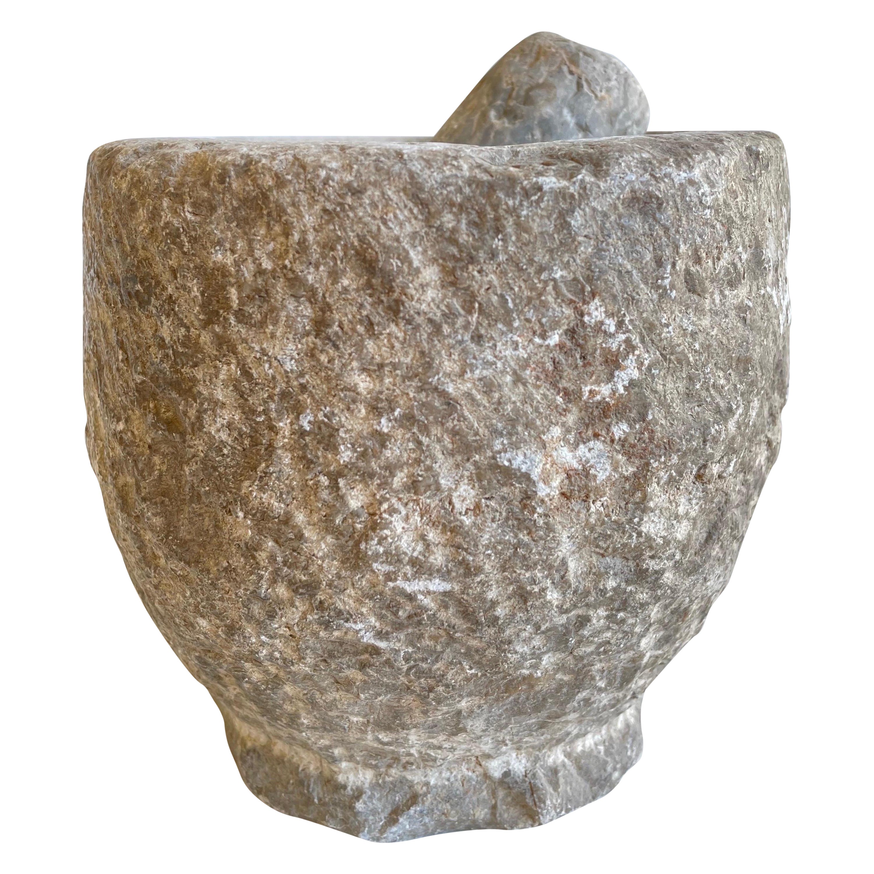 Dutch Silver Miniature Mortar and Pestle For Sale at 1stDibs