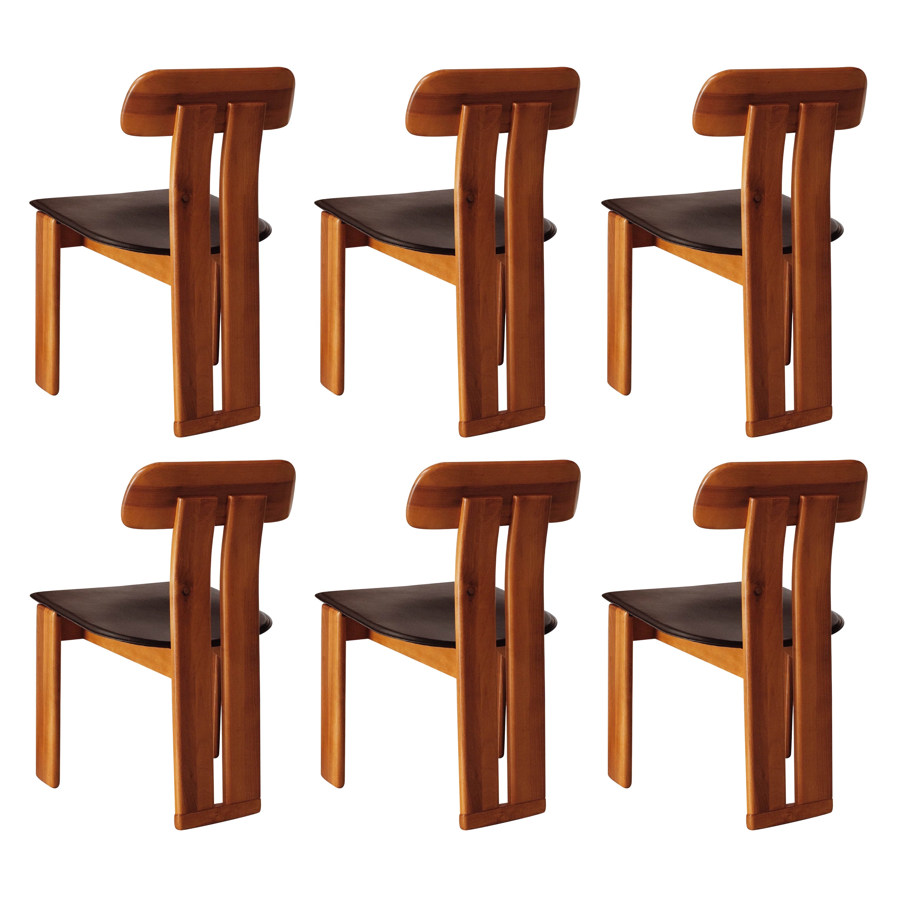 Mario Marenco "Sapporo" Chairs for Mobil Girgi, 1970, Set of 4 For Sale ...