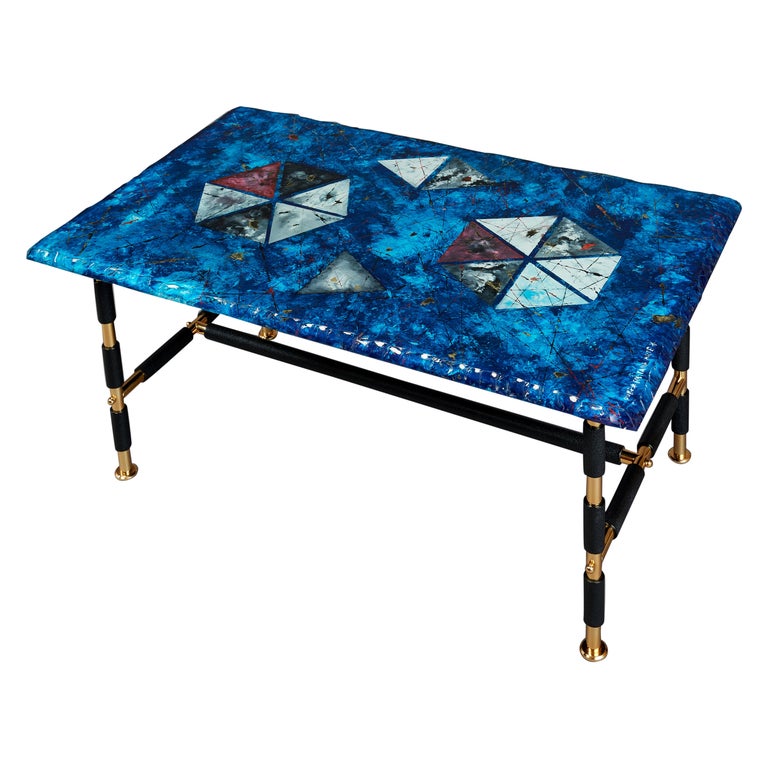 Dube 'Duilio Barnabe' Coffe Table for Fontana Arte, Italy, 1950's For ...