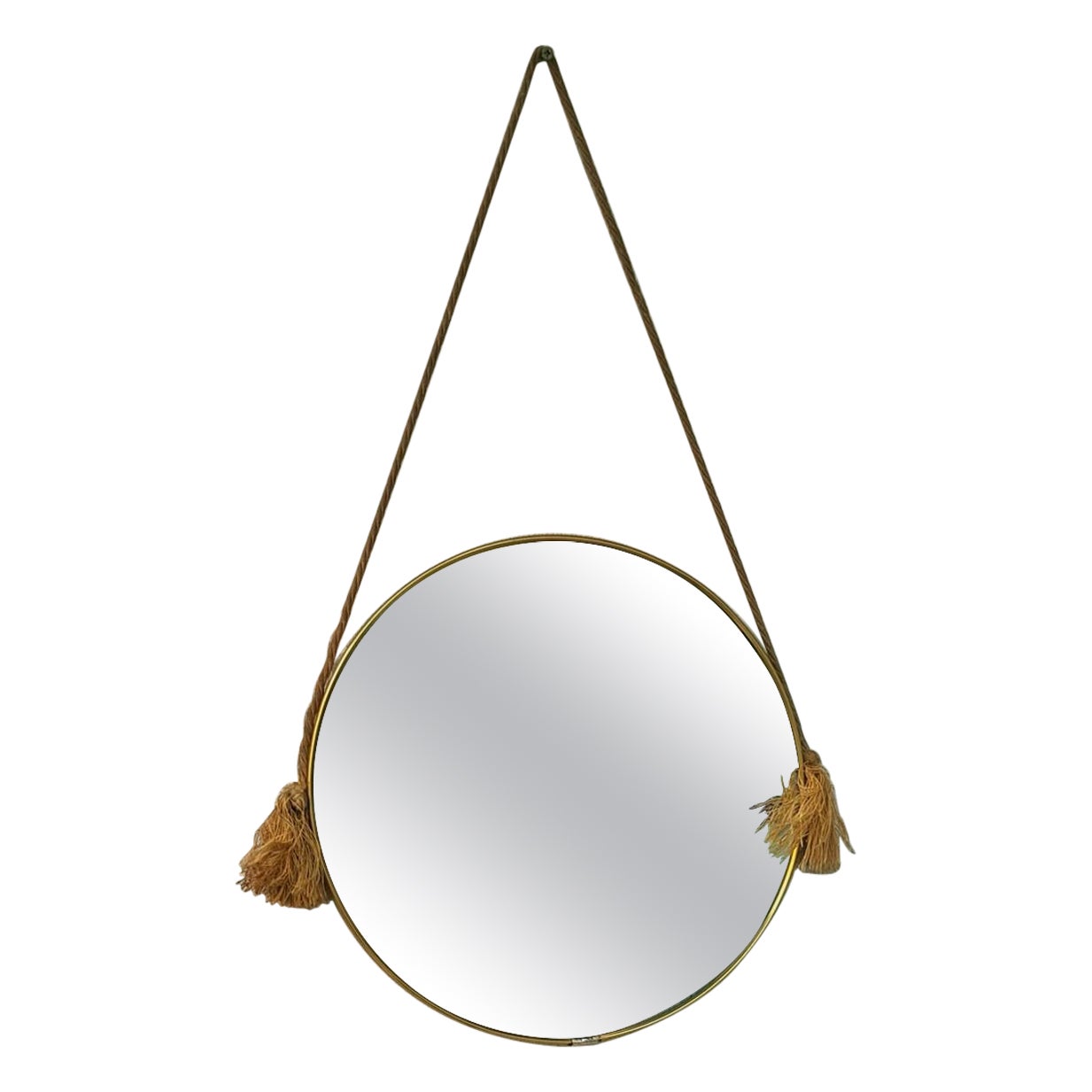 Round Art Deco Mirror For Sale at 1stDibs | art deco round mirror ...