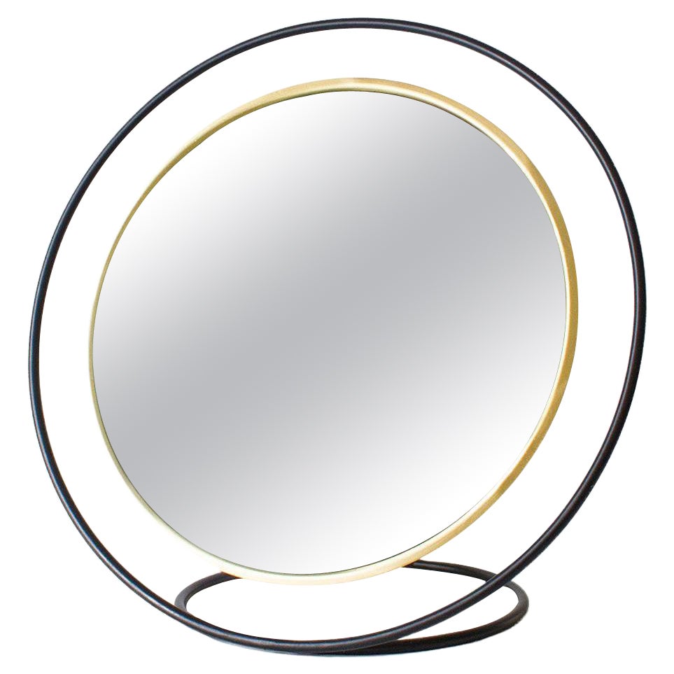 Hollow Mirror, Big, Brass For Sale at 1stDibs