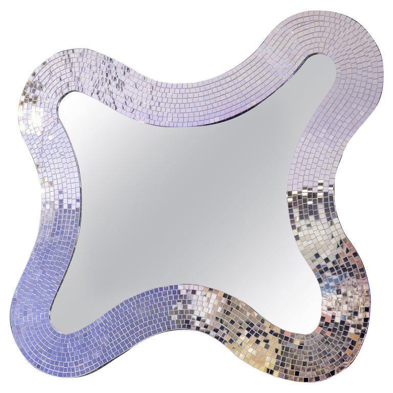 Tambalea Mosaic Mirror Hand Made in UK by Claire Nayman For Sale at 1stDibs