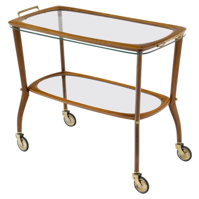 Mid-Century Modern Bar Cart at 1stDibs