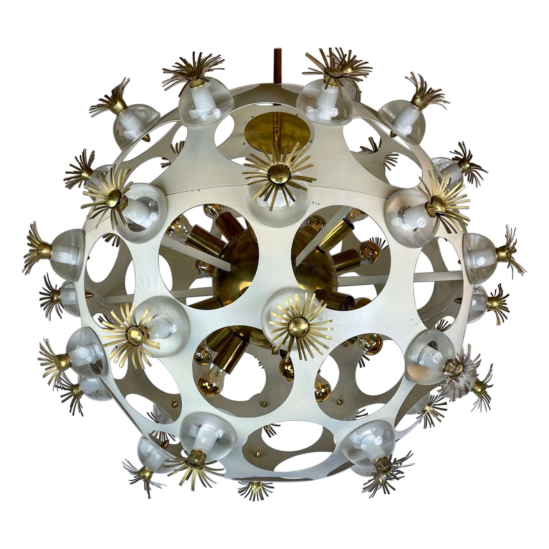 Midcentury IEW - Behala Cast Iron Ceiling Fan by India Electric Works ...