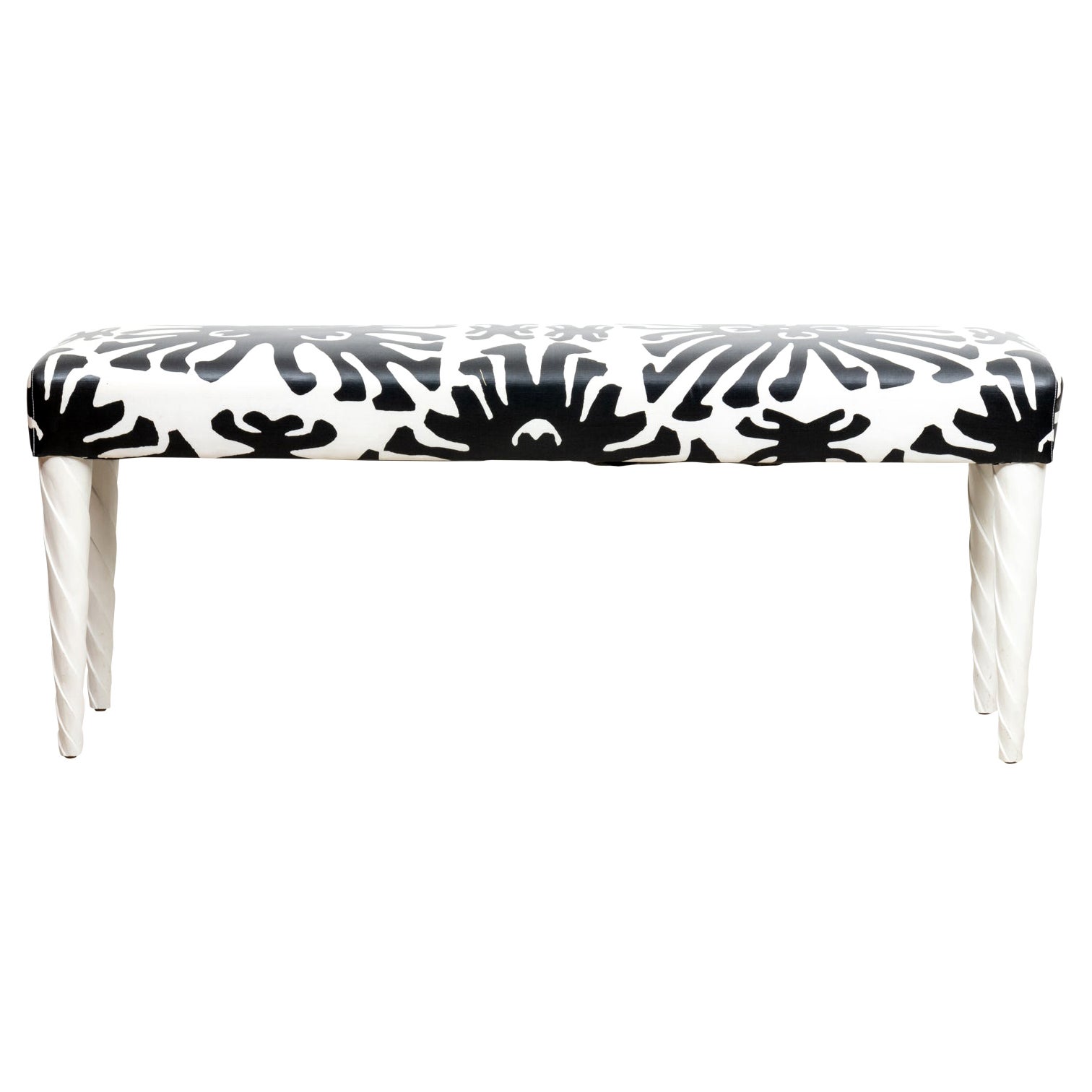 Contemporary White Metal Benches at 1stDibs