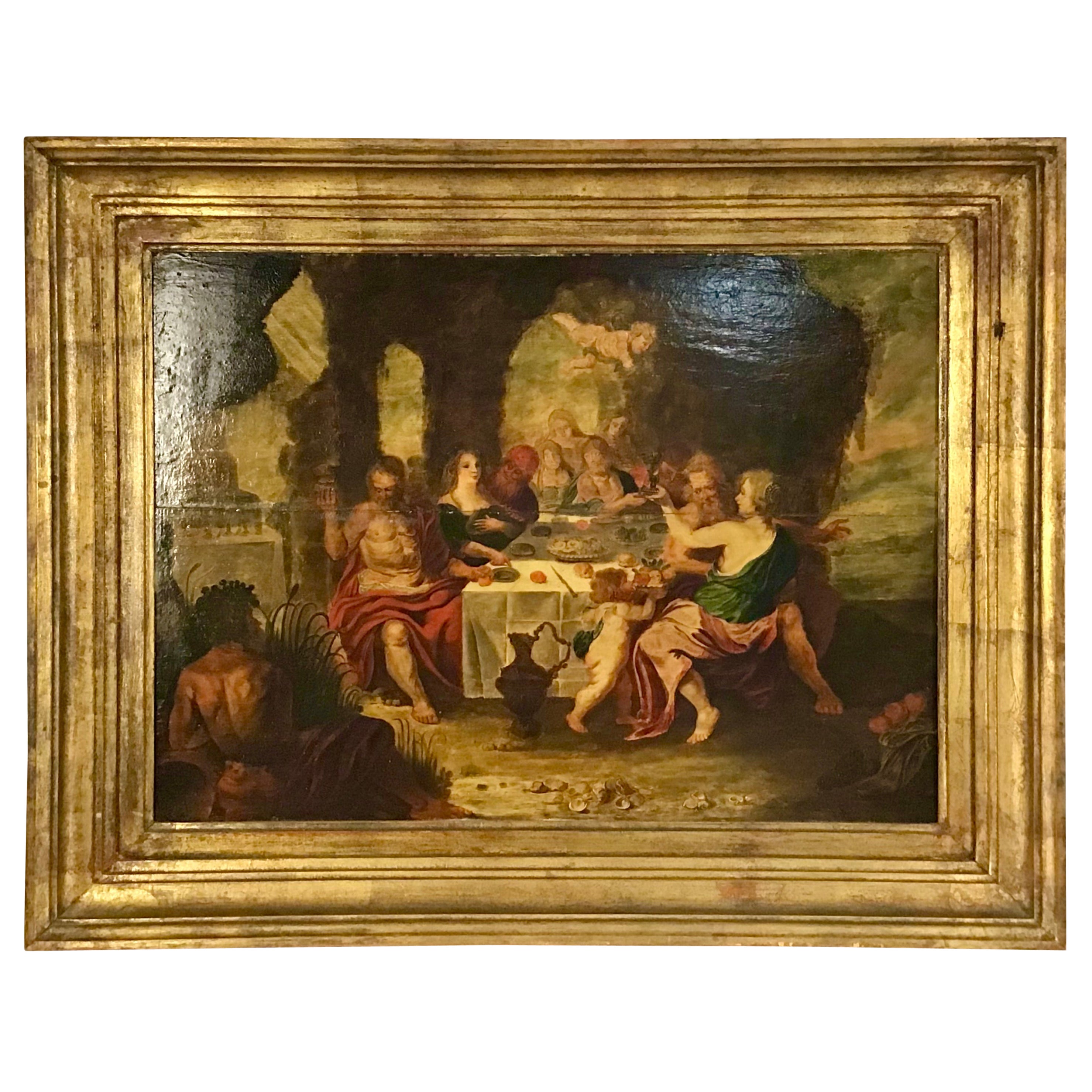 “the Mower” by Ludo Laagland Oil on Panel, 1980 ! For Sale at 1stDibs