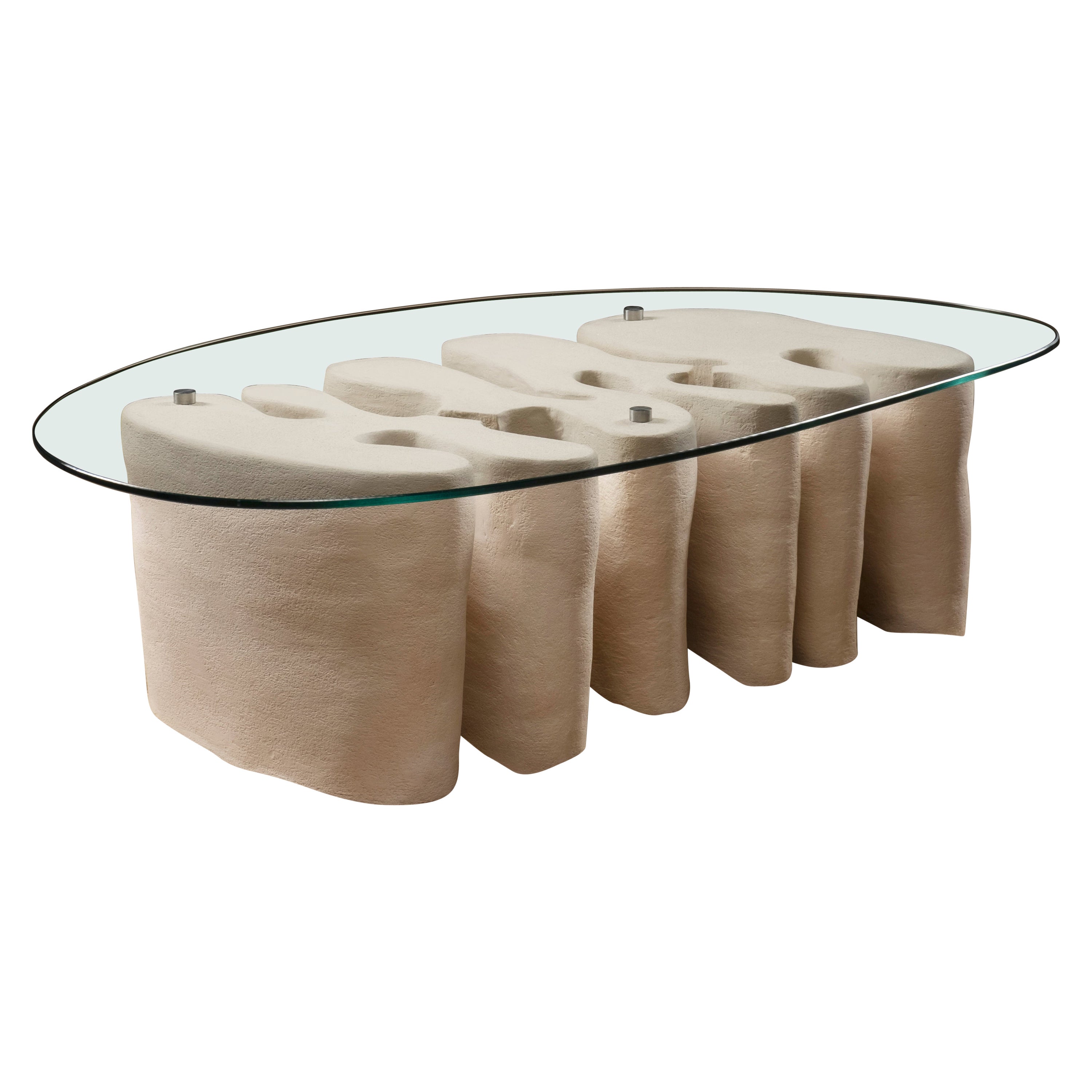 Organic design - ceramic sculpture Coffee Table, available in custom ...