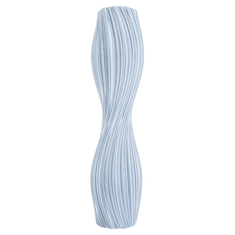 Calliope, White Contemporary Sustainable Vase-Sculpture For Sale at 1stDibs